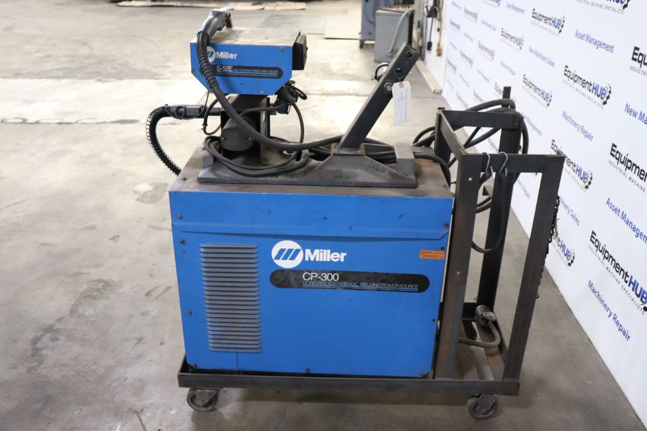 Miller CP-300 Mig Welder w/ Millermatic S-52E Wire Feeder - The ...