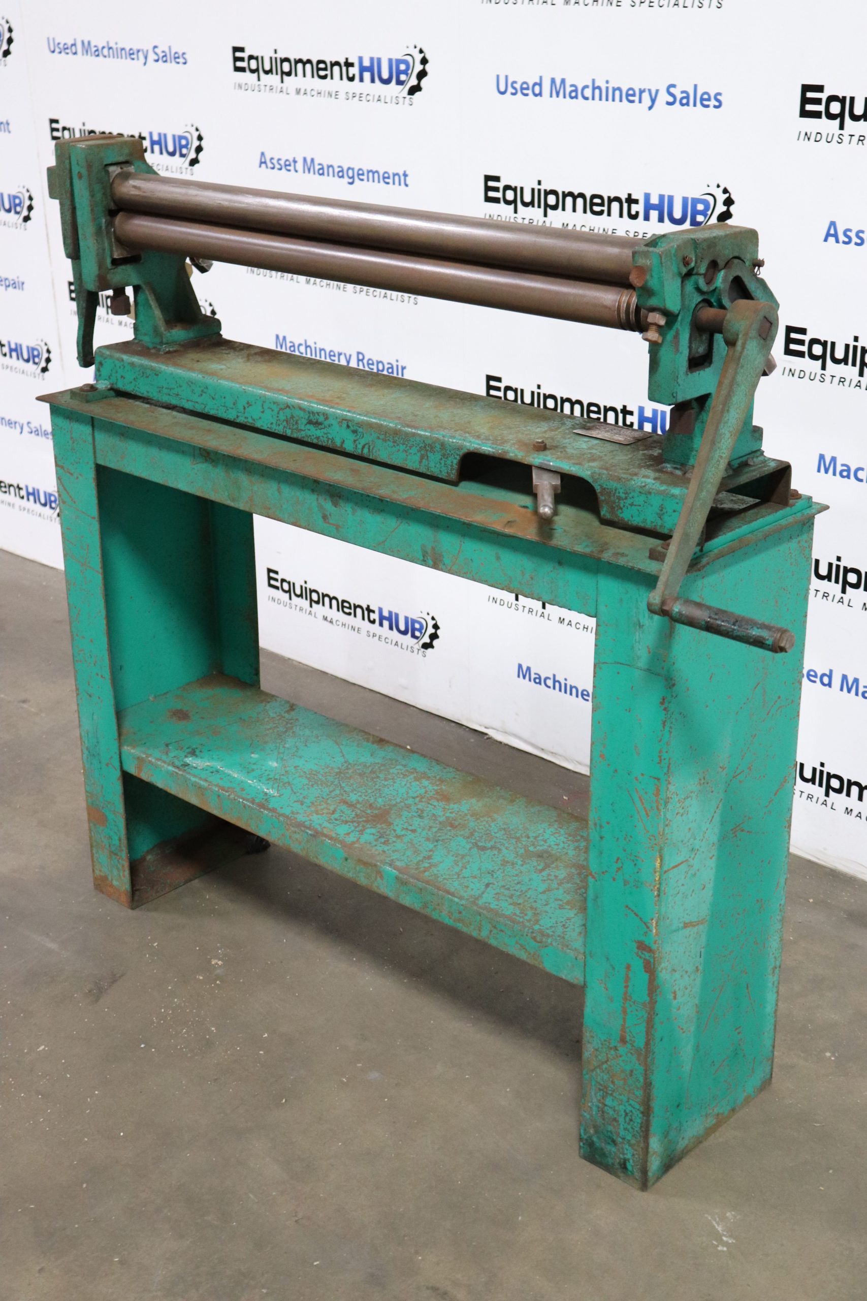 Tennsmith SR36 36" 22 Gauge Slip Roll with Stand - The Equipment Hub