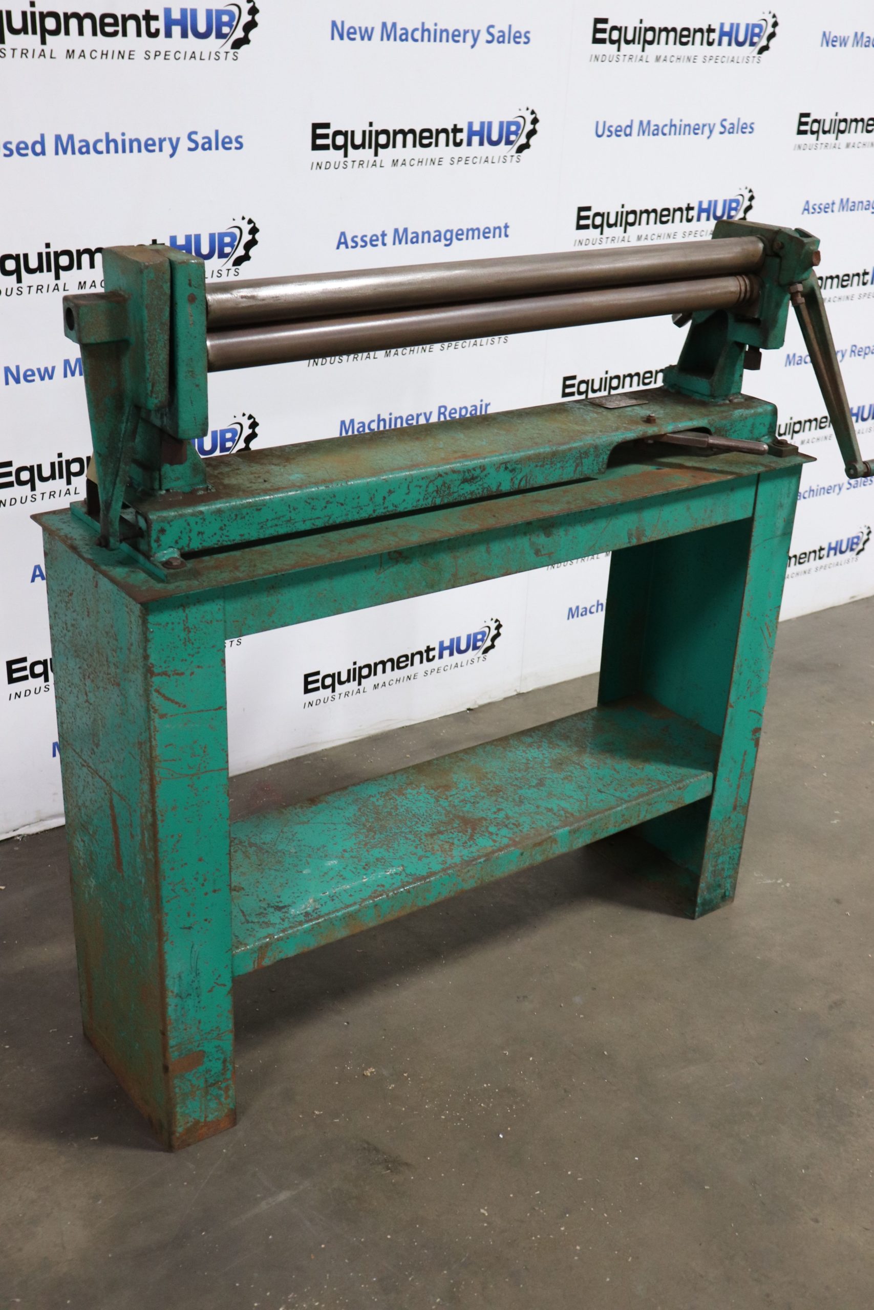 Tennsmith SR36 36" 22 Gauge Slip Roll with Stand - The Equipment Hub