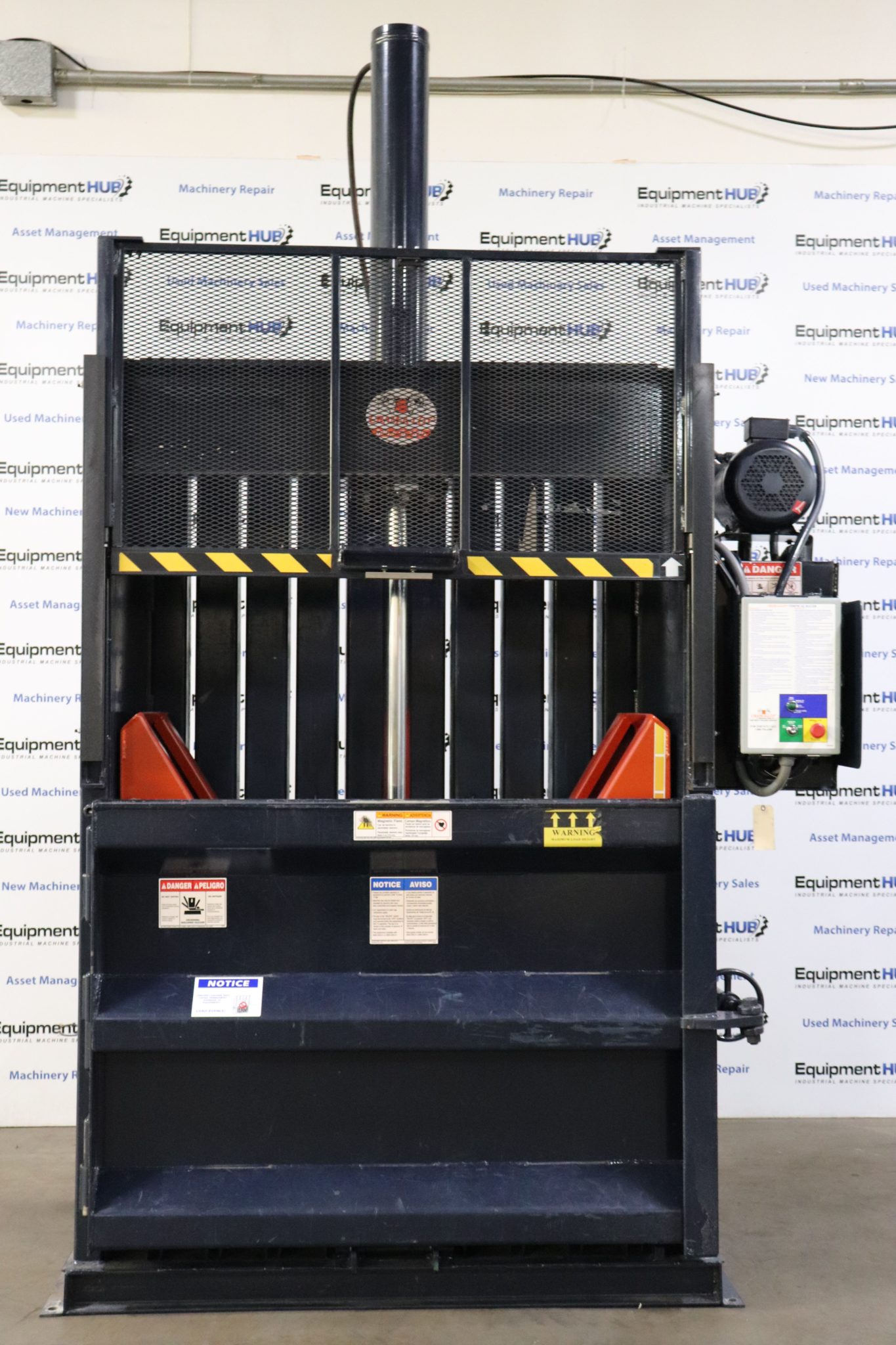 Cram-A-Lot VB-60-B 60" Vertical Baler - The Equipment Hub