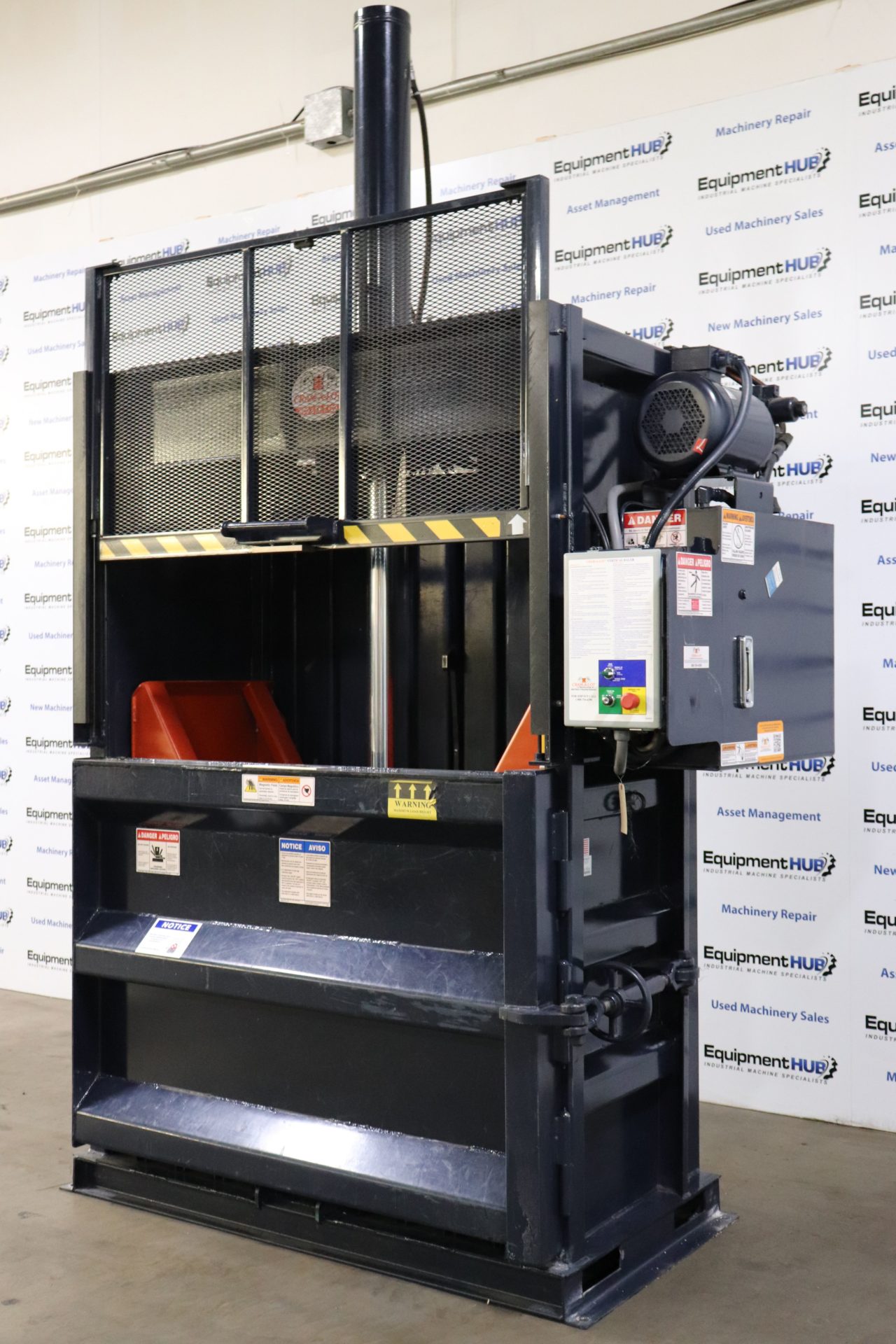 Cram-A-Lot VB-60-B 60" Vertical Baler - The Equipment Hub