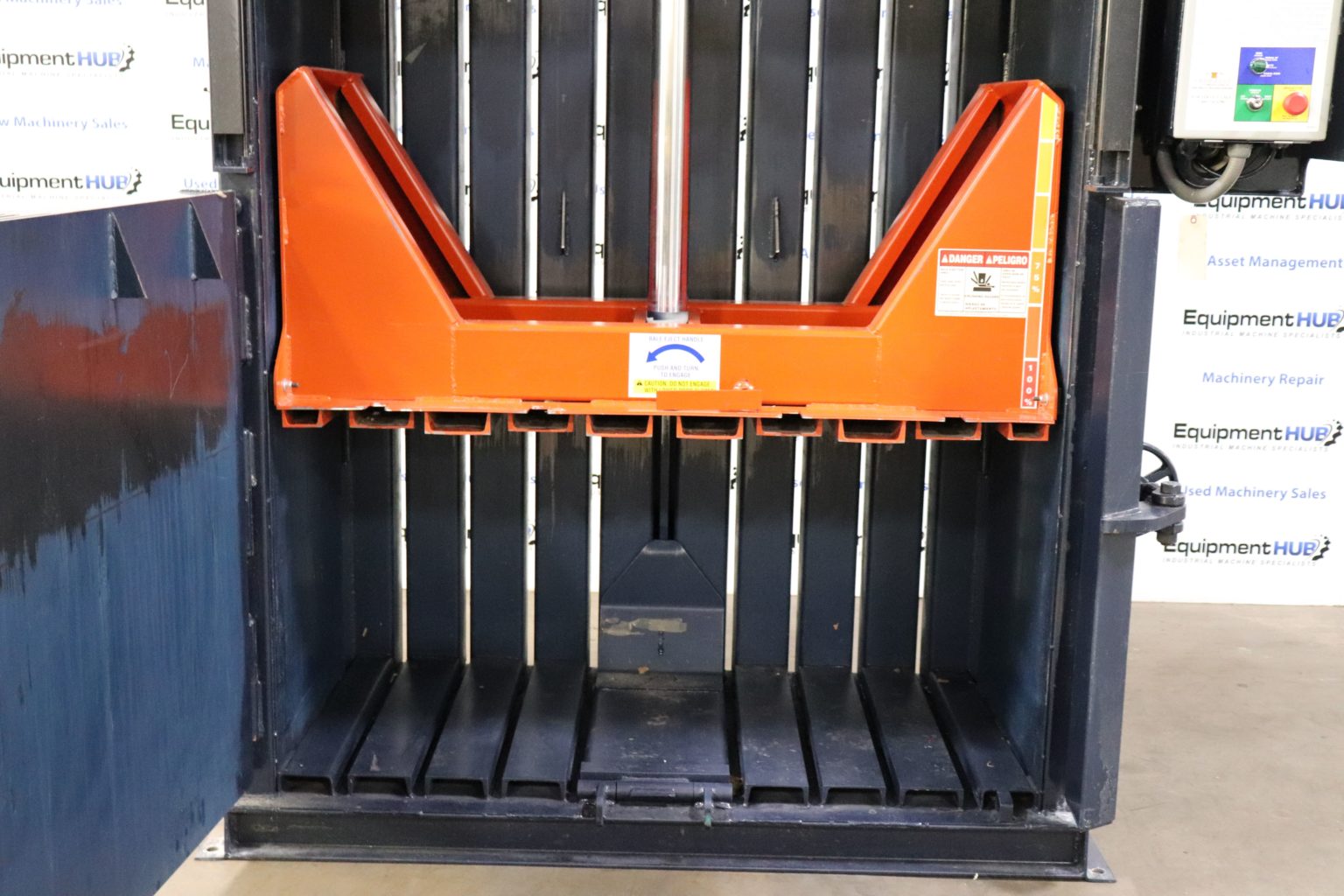 Cram-A-Lot VB-60-B 60" Vertical Baler - The Equipment Hub