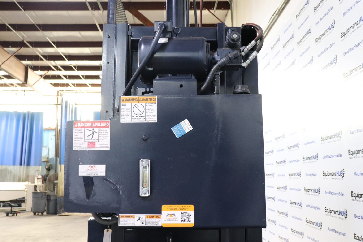 Cram-A-Lot VB-60-B 60" Vertical Baler - The Equipment Hub