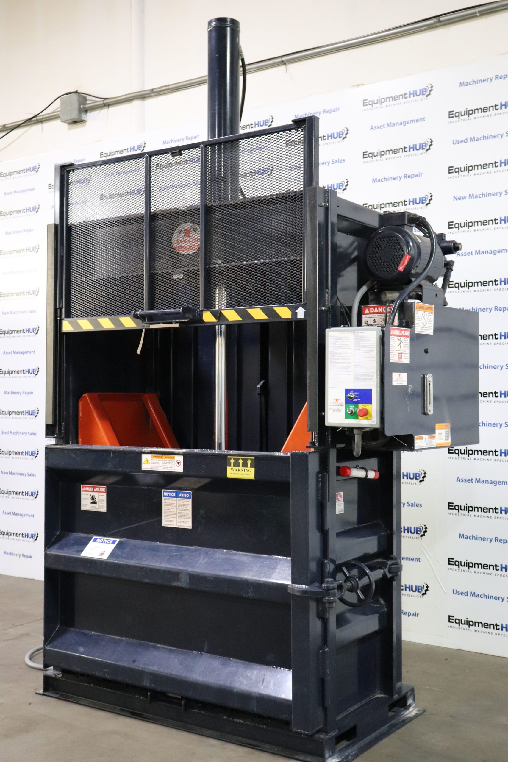 Cram-A-Lot VB-60-B 60" Vertical Baler - The Equipment Hub