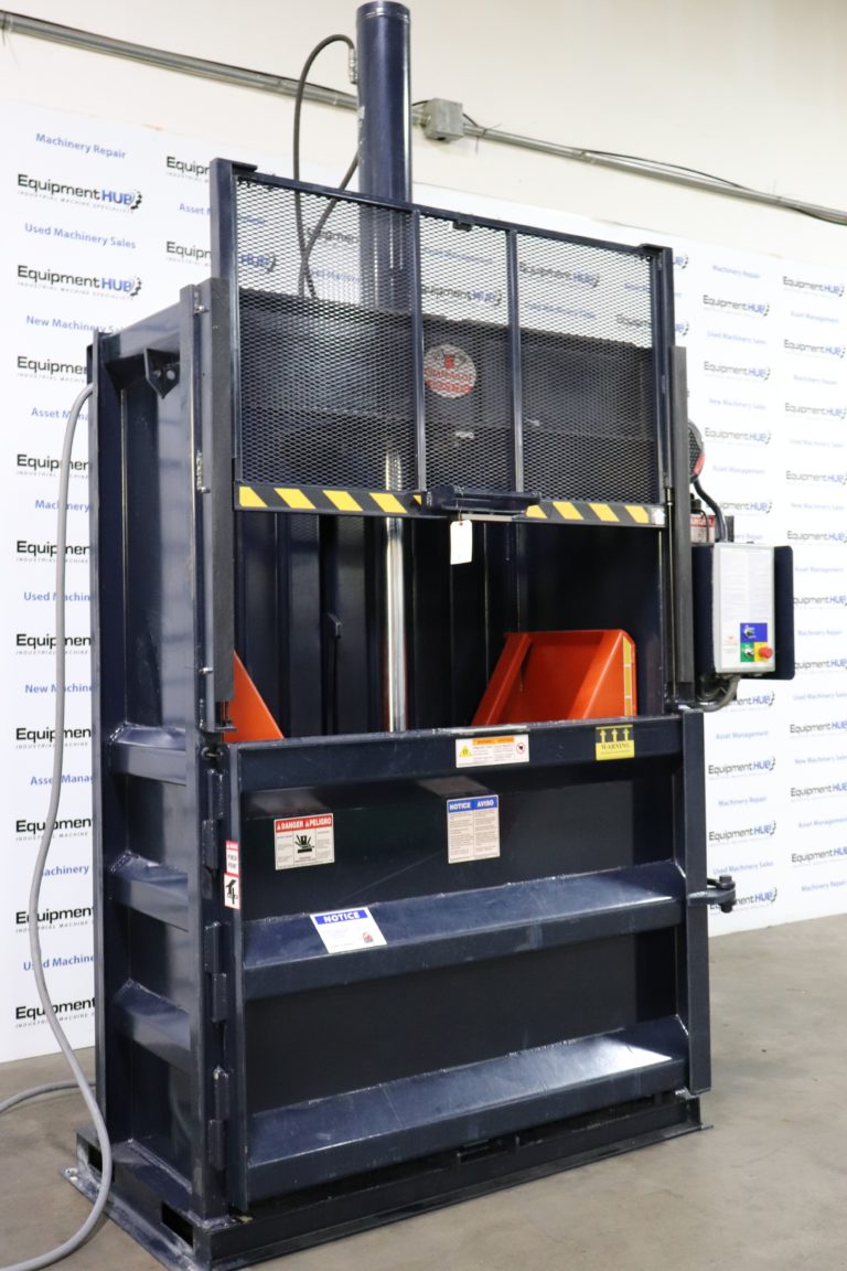 Cram-A-Lot VB-60-B 60" Vertical Baler - The Equipment Hub