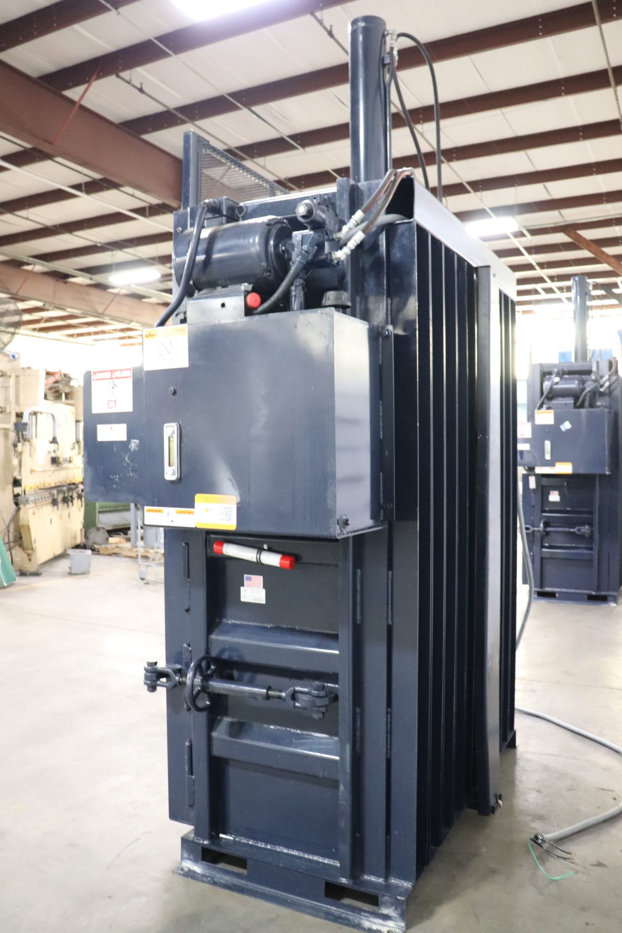 Cram-A-Lot VB-60-B 60" Vertical Baler - The Equipment Hub