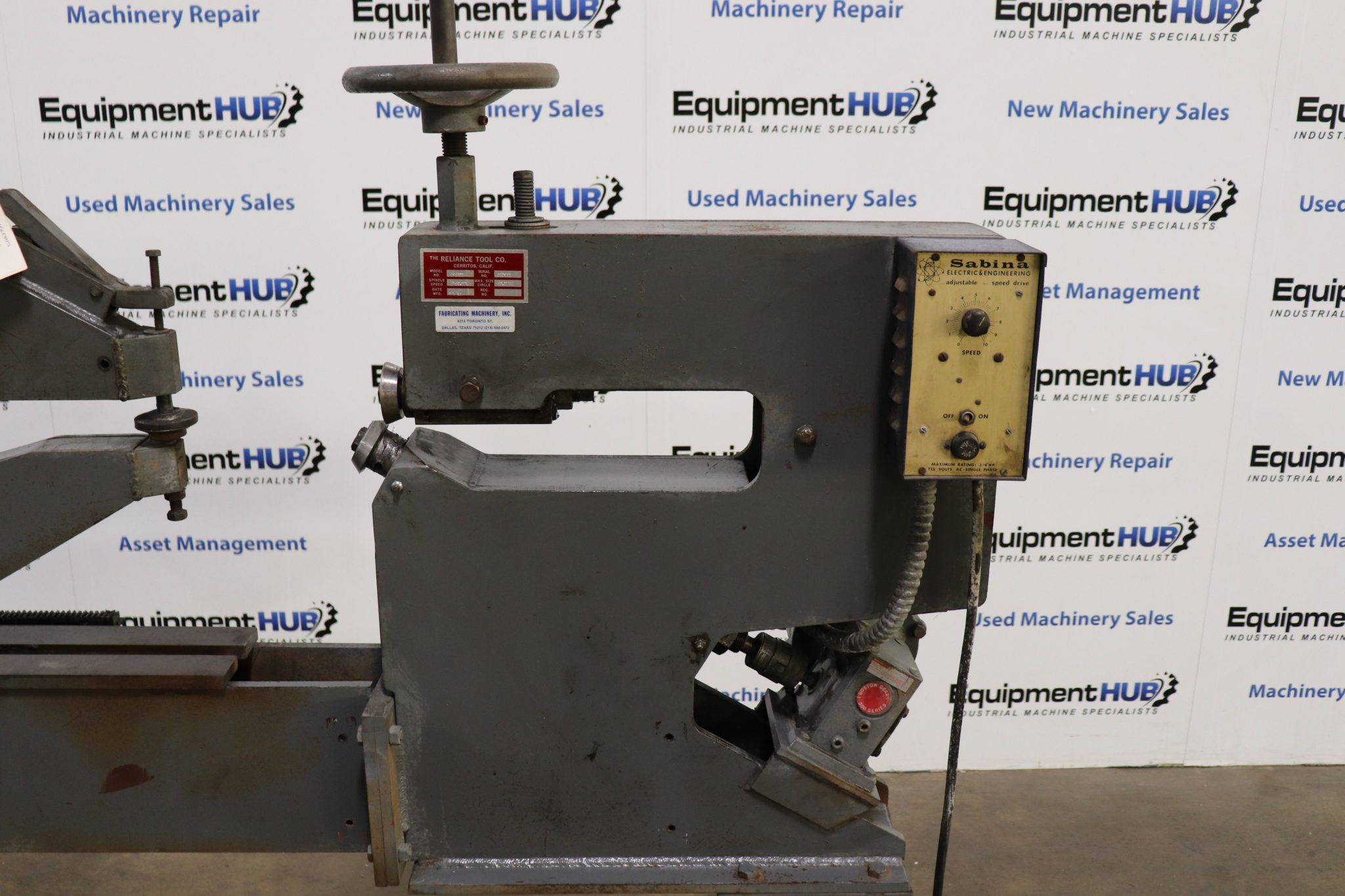 Reliance By George CS5273 1/4" x 52" Powered Rotary Circle Shear - The ...