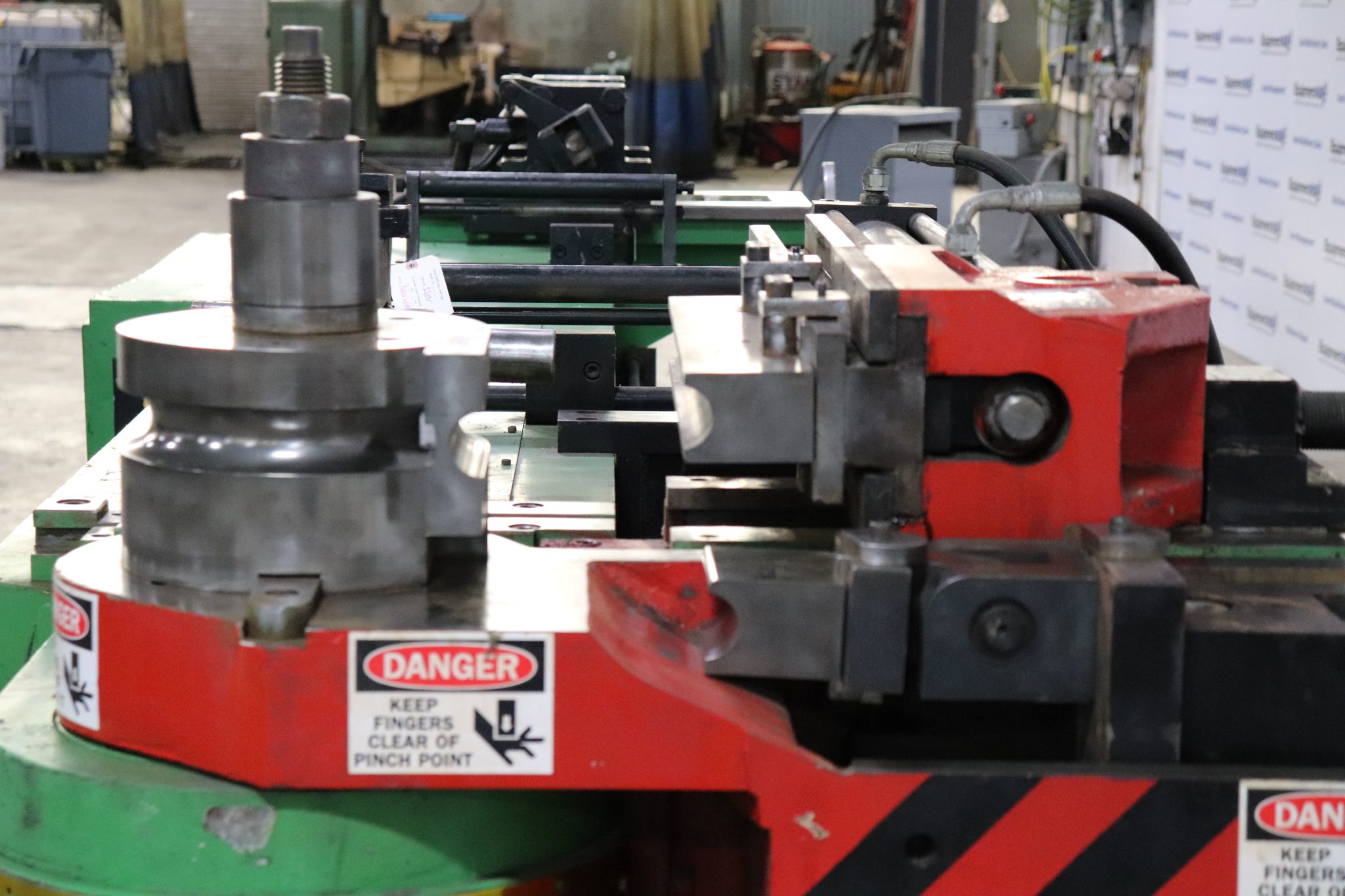 Hines 300NC 4" OD X .226 Wall Hydraulic NC Tube Bender - The Equipment Hub