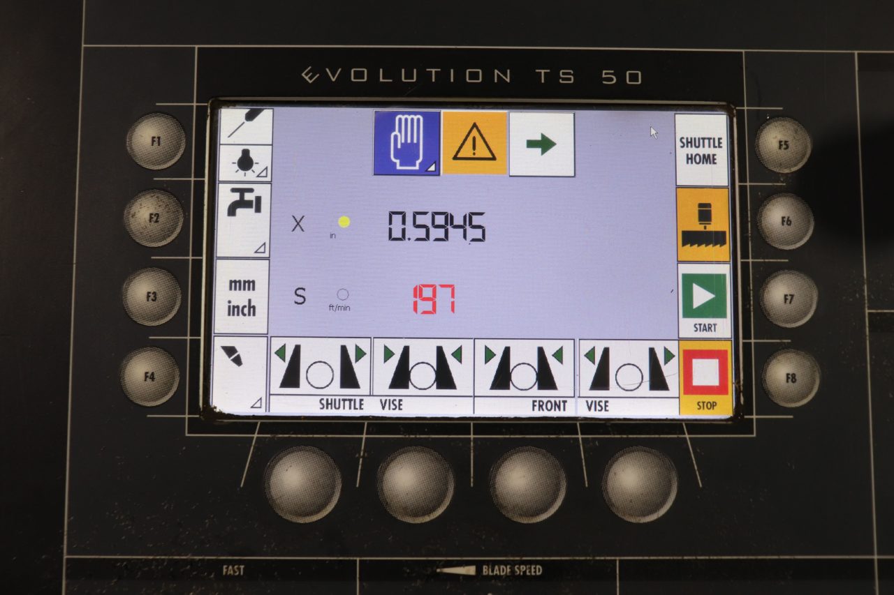 Hyd-Mech S-23A 16" x 20" Automatic Horizontal Mitering Band Saw - The ...