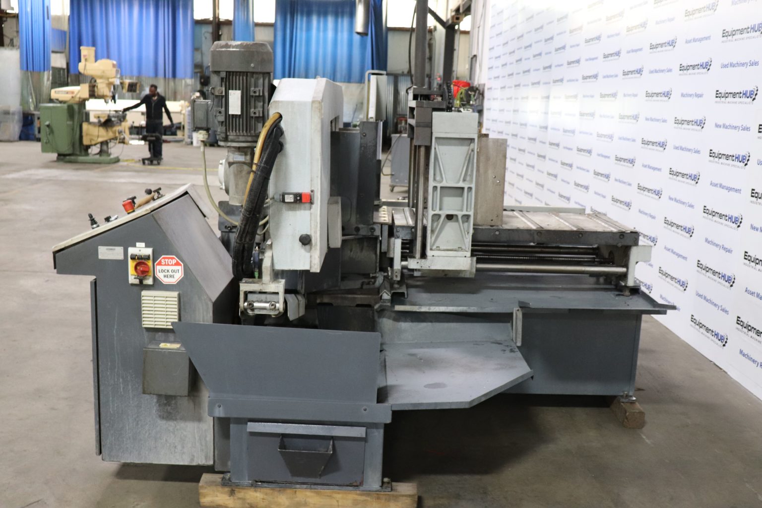 Hyd-Mech S-23A 16" x 20" Automatic Horizontal Mitering Band Saw - The ...