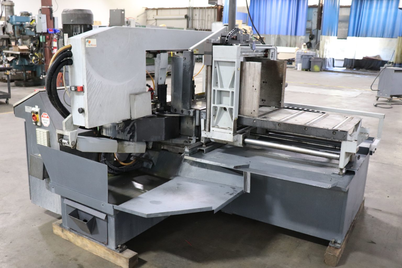Hyd-Mech S-23A 16" x 20" Automatic Horizontal Mitering Band Saw - The ...