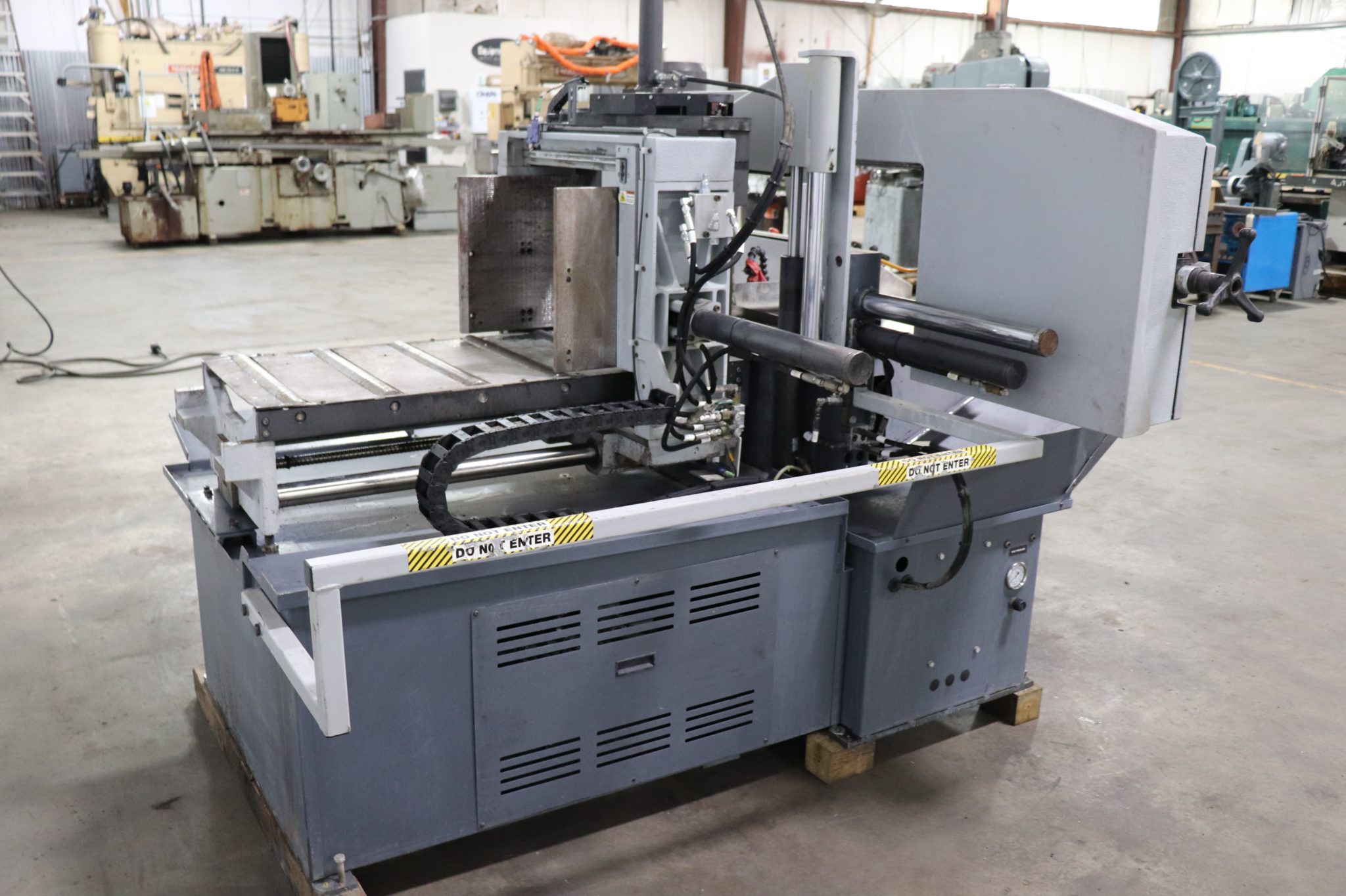Hyd-Mech S-23A 16" x 20" Automatic Horizontal Mitering Band Saw - The ...