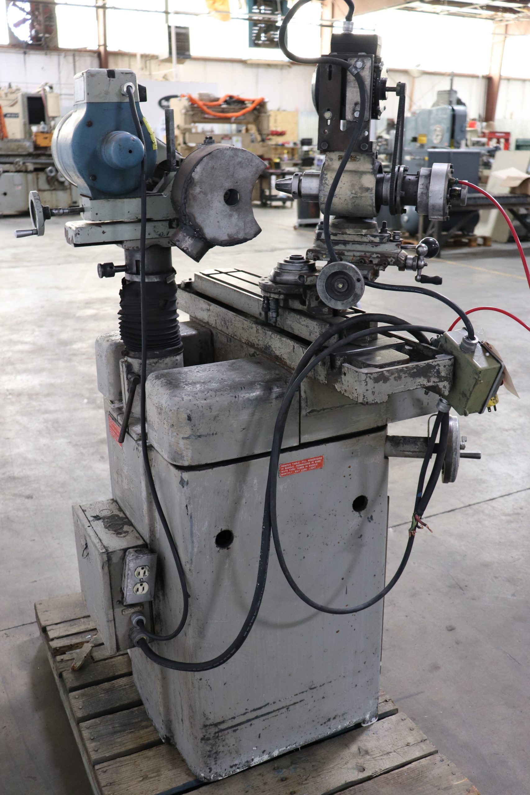 KO Lee BA 960 Tool & Cutter Grinder w/ Motorized Work Head - The ...
