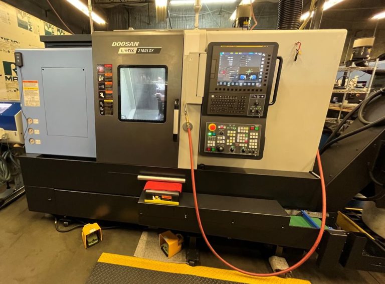 Doosan Lynx 2100 LSYB Live Tooling Sub Spindle CNC Lathe (2021) - The Equipment Hub