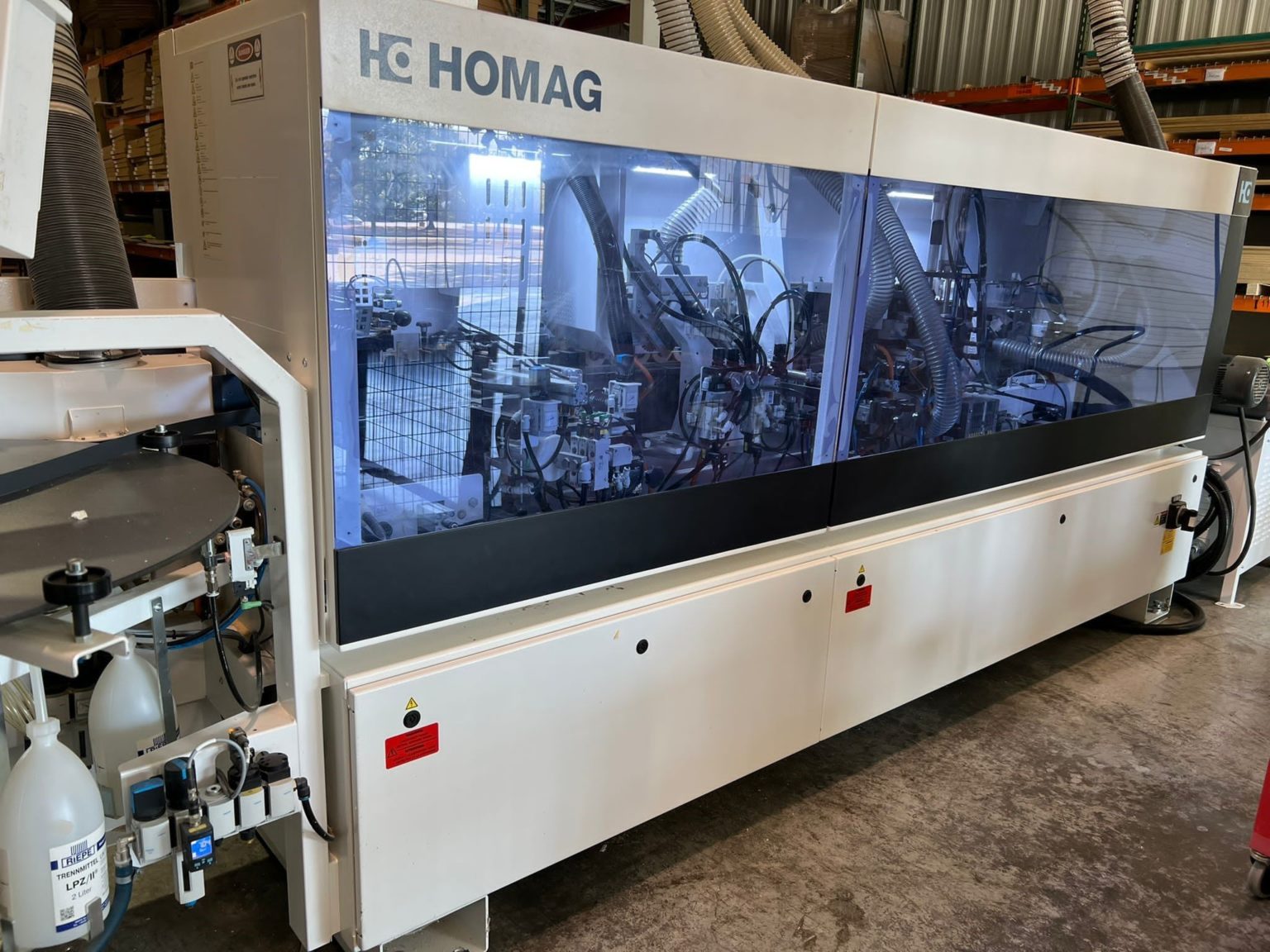 Homag EDGETEQ S-240, OPTIMAT KDF 230 AT Edgebander (2020) - The ...