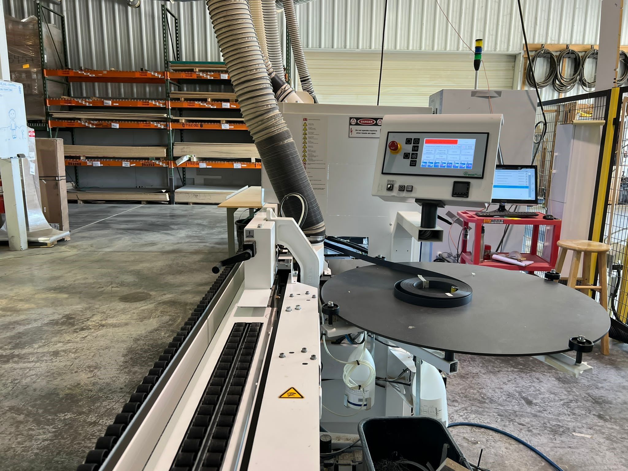 Homag EDGETEQ S-240, OPTIMAT KDF 230 AT Edgebander (2020) - The ...