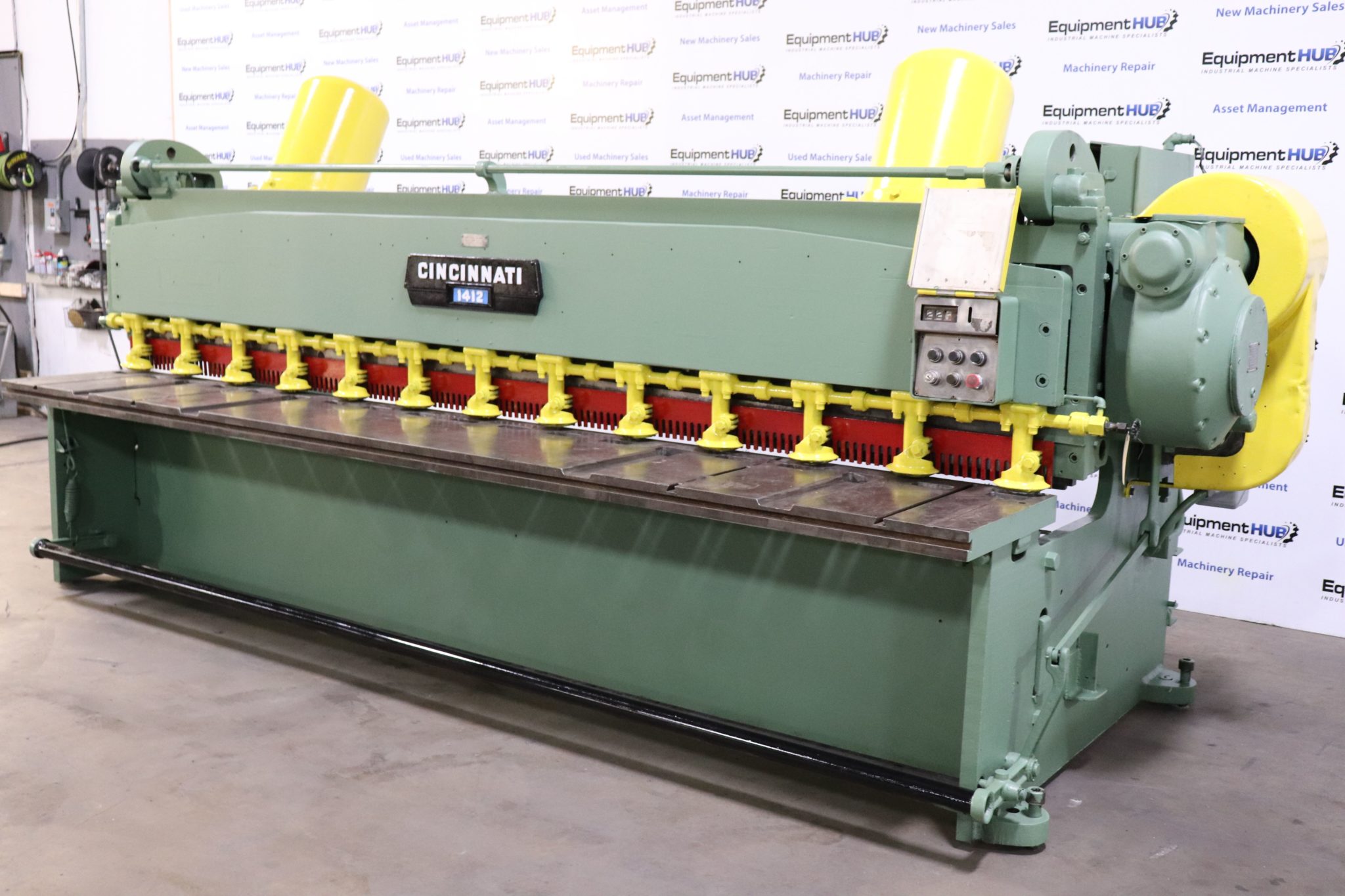 Cincinnati 1412 3/16" x 12' Mechanical Shear w/ 36" Motorized Back ...