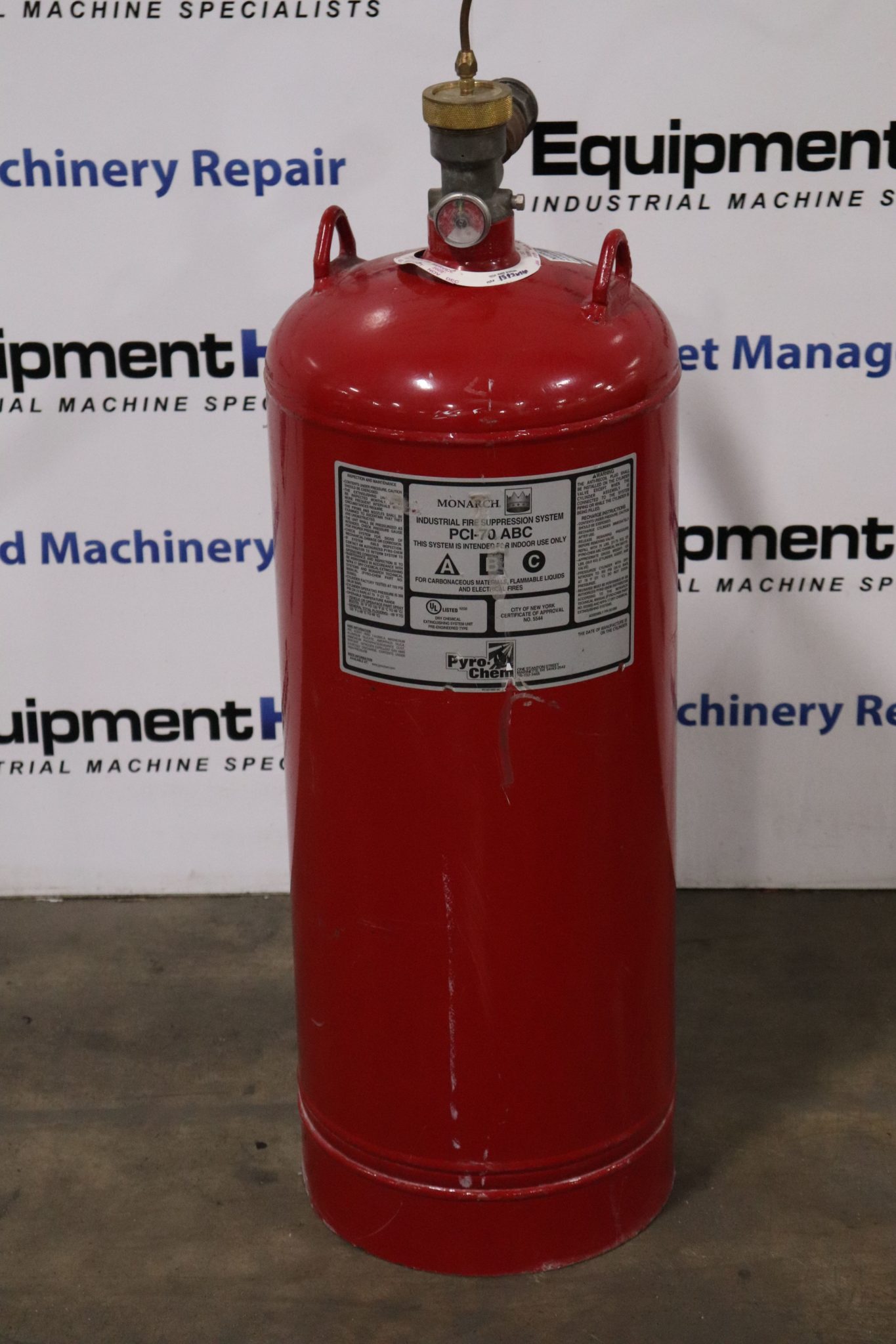 Pyro-Chem Monarch PCI-70 ABC Industrial Fire Suppression System ...