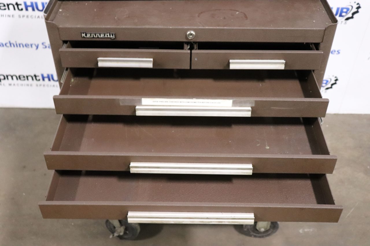 Kennedy 278-7454 8 Drawer Tool Cabinet w/ MC28 2 Drawer Machinists Base ...