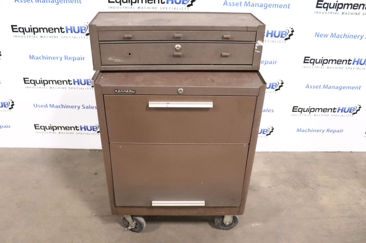 Kennedy 278-7454 8 Drawer Tool Cabinet w/ MC28 2 Drawer Machinists Base ...