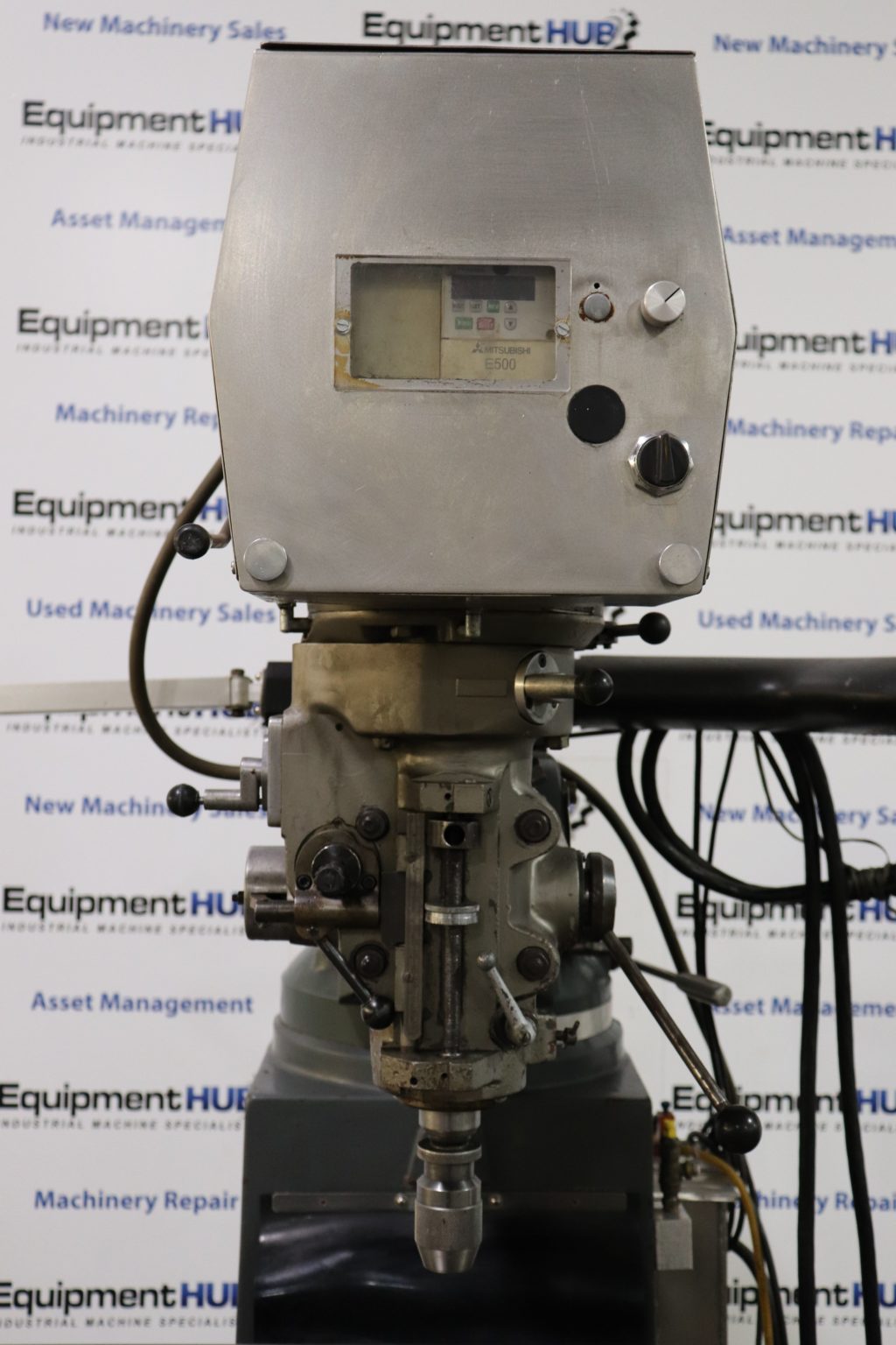 10" x 54" Variable Speed Vertical Milling Machine w/ SWI ProtoTrak Edge ...