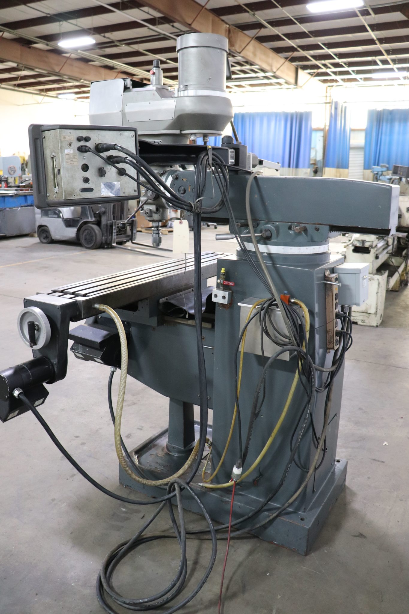 10" x 54" Variable Speed Vertical Milling Machine w/ SWI ProtoTrak Edge ...
