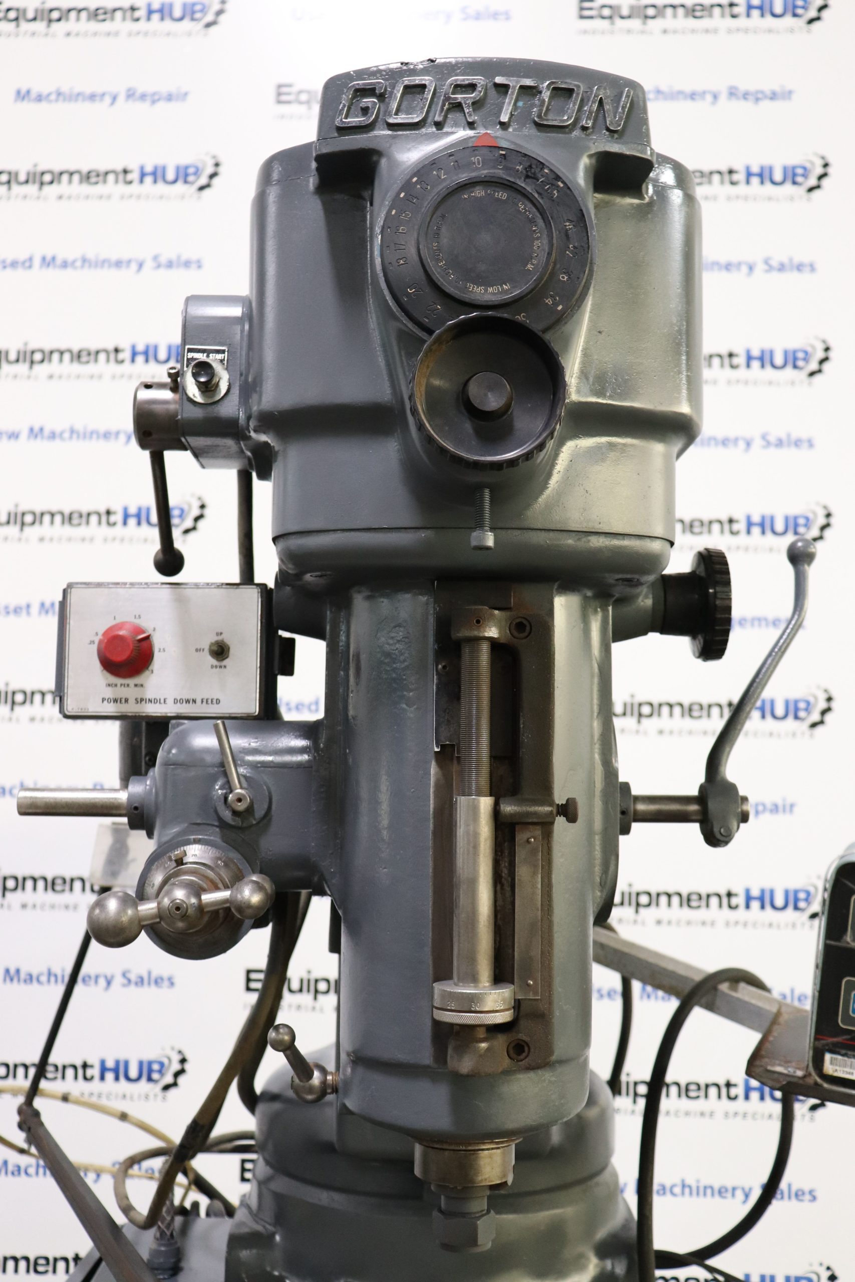 Gorton MasterMil 1-22 12" x 48" Variable Speed Vertical Milling Machine ...