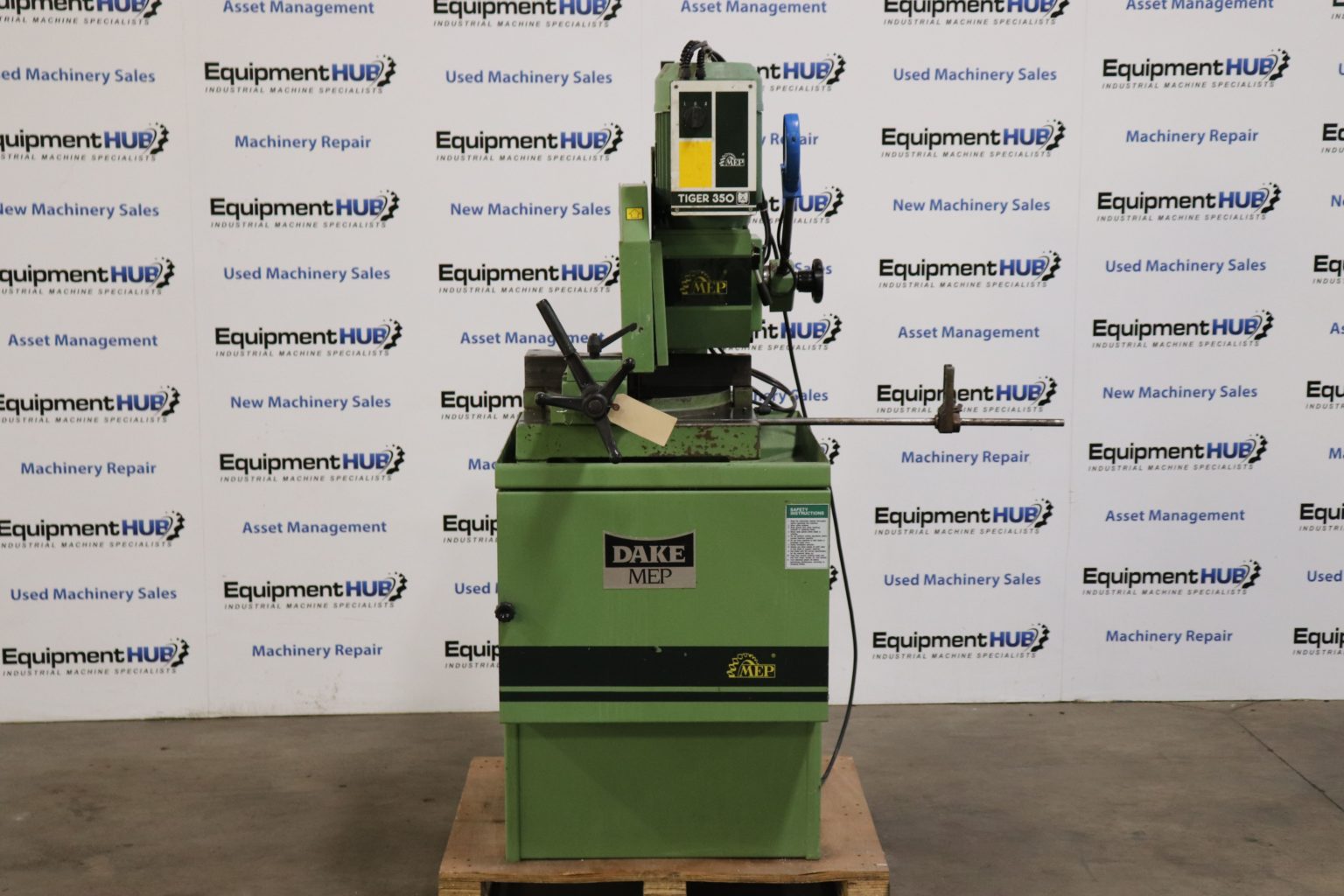 Dake / Mep Tiger 350 4V 14" Circular Cold Saw - The Equipment Hub