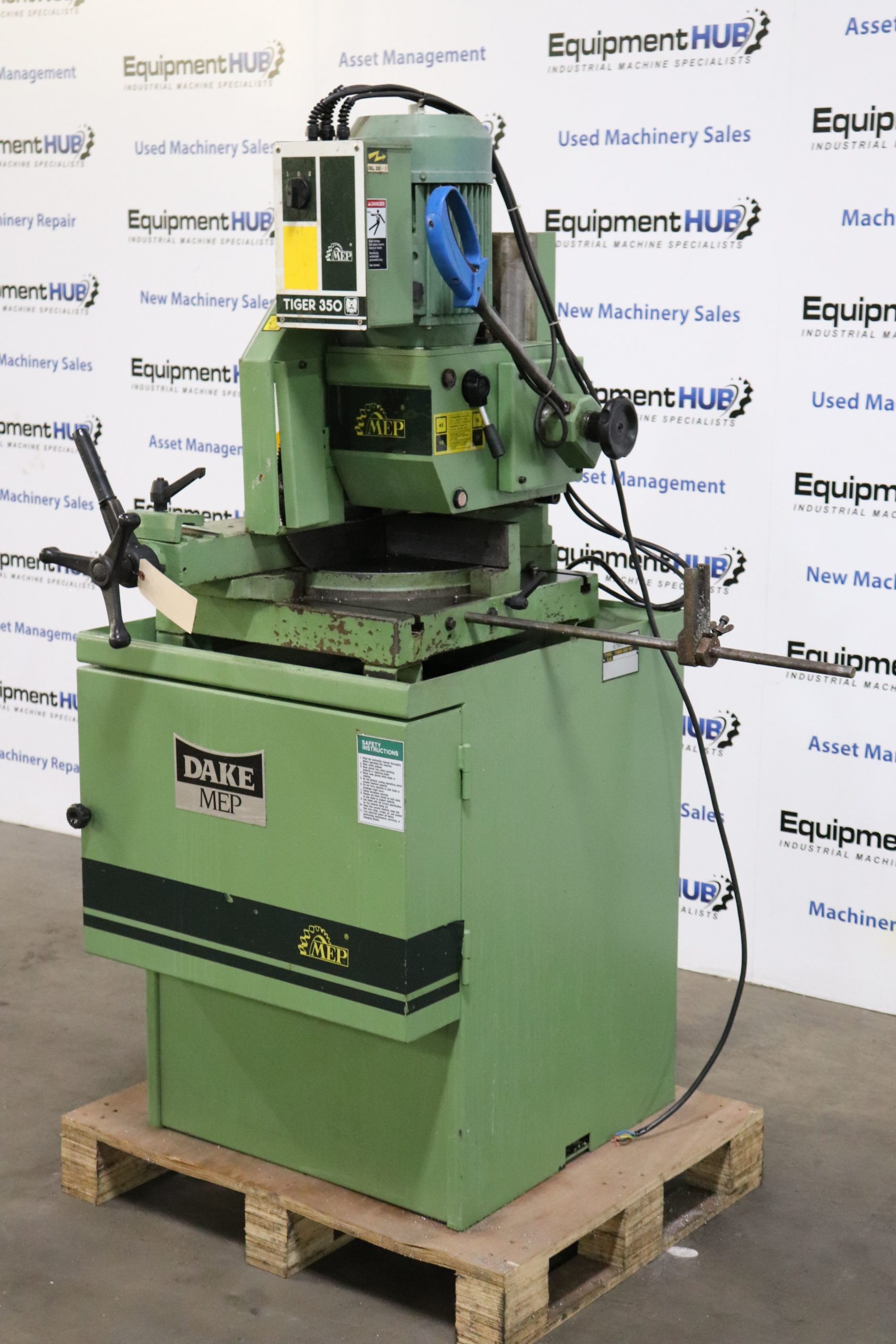 Dake / Mep Tiger 350 4V 14" Circular Cold Saw - The Equipment Hub