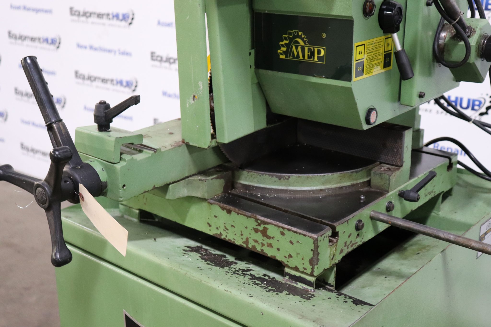 Dake / Mep Tiger 350 4V 14" Circular Cold Saw - The Equipment Hub