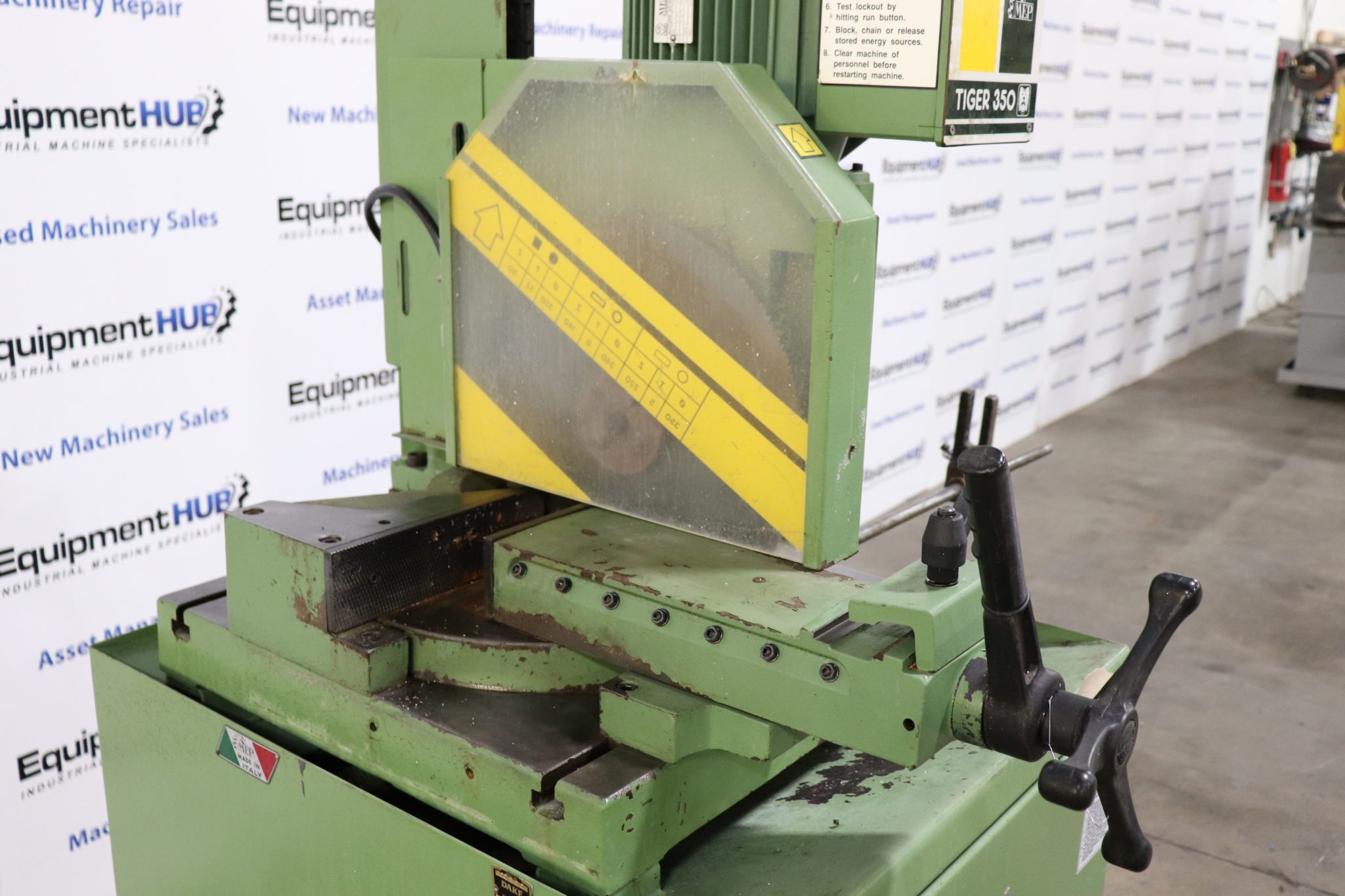 Dake / Mep Tiger 350 4V 14" Circular Cold Saw - The Equipment Hub