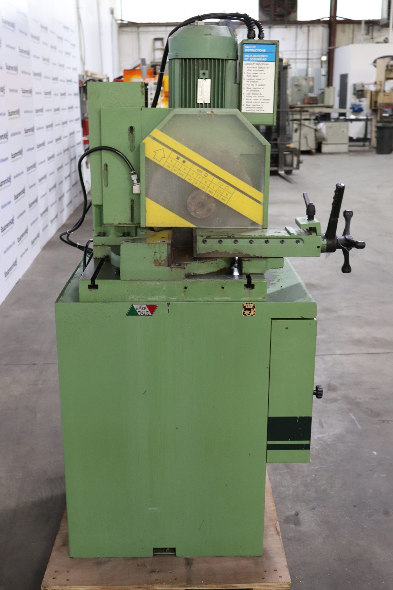 Dake / Mep Tiger 350 4V 14" Circular Cold Saw - The Equipment Hub