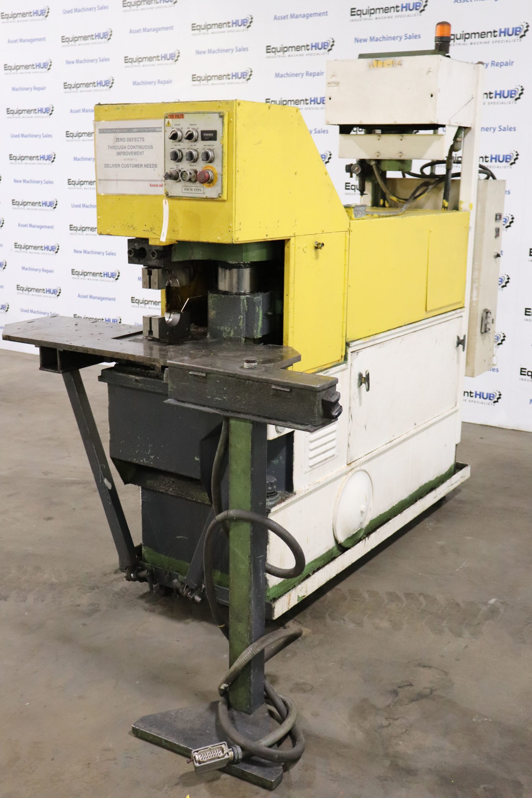 Addison FM-70 TTPN 3" Tube Cut-Off Machine - The Equipment Hub