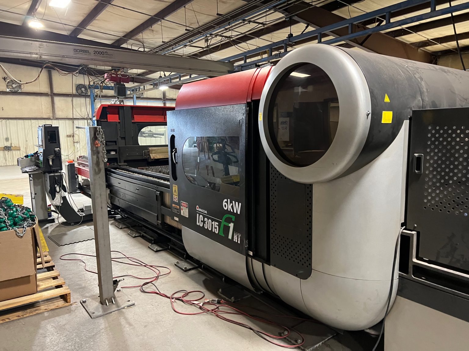 Amada LC3015 F1NT 5' x 10' 6Kw CO2 CNC Laser - The Equipment Hub