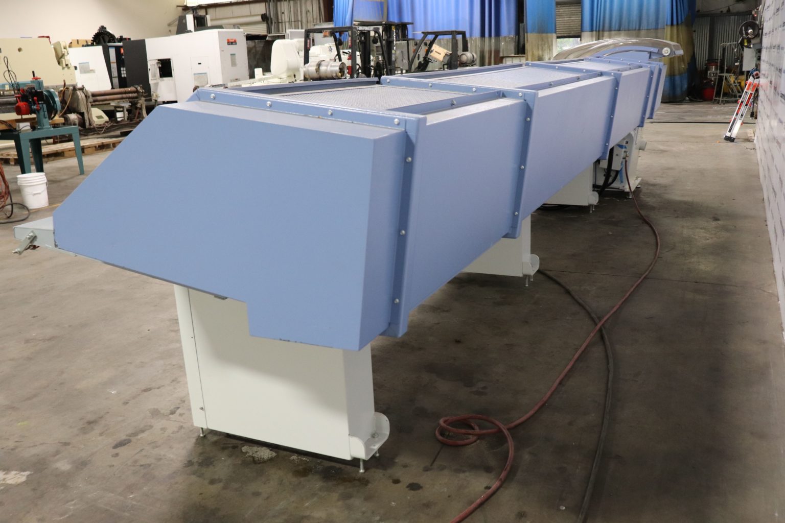 Stromab TR 450 Optimizing Cut-off Saw w/ 19' Matrix Opti Infeed System ...