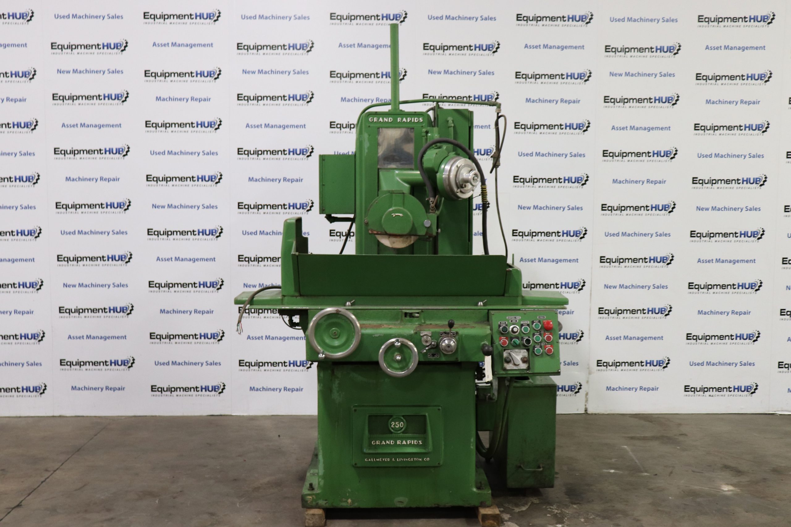 Gallmeyer & Livingston 250 6" x 18" 3-Axis Automatic Hydraulic Surface ...