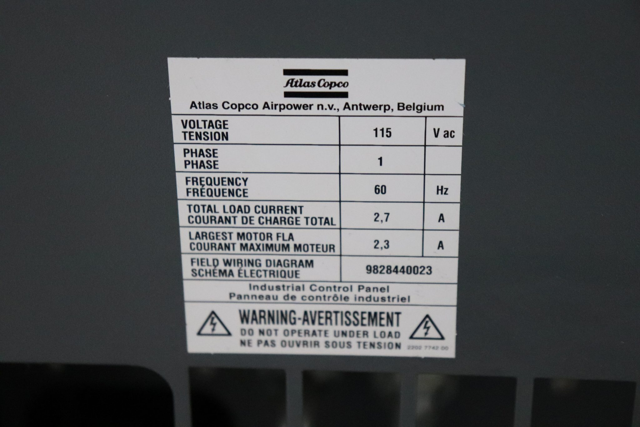 Atlas Copco GX5FF Rotary Screw Air Compressor w/ Dryer - The Equipment Hub