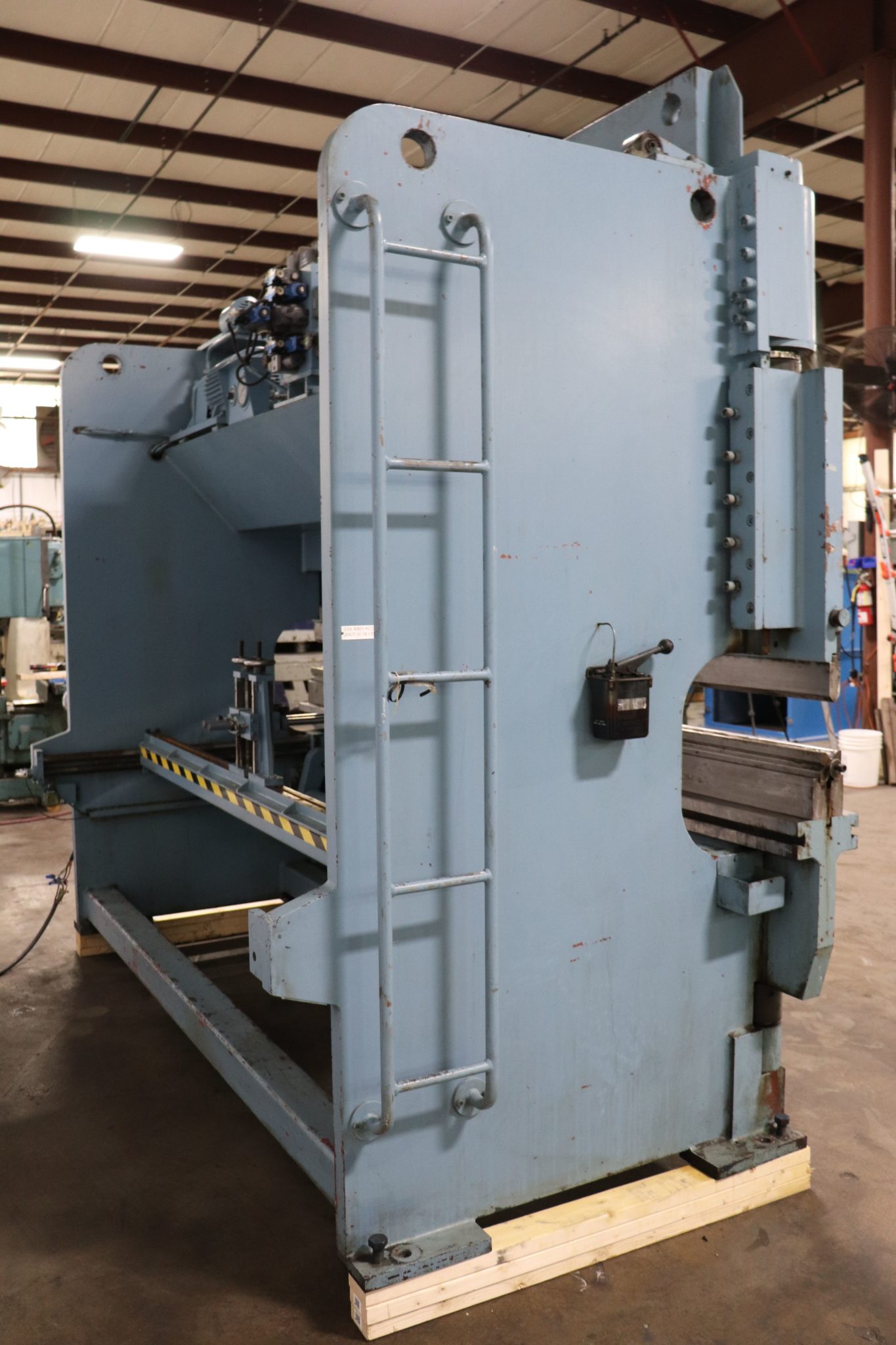 Bertsch 100 Ton x 10' Hydraulic Press Brake w/ Motorized DRO Back Gauge ...