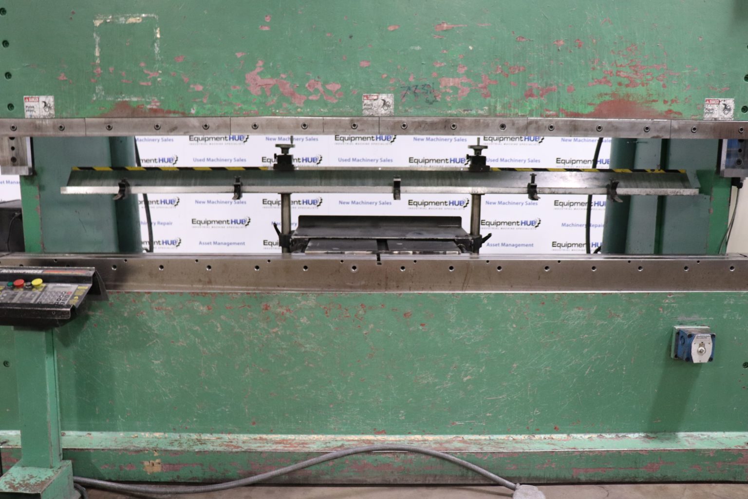 Accurpress 740012 400 Ton x 12' Hydraulic Press Brake w/ Hurco Autobend ...