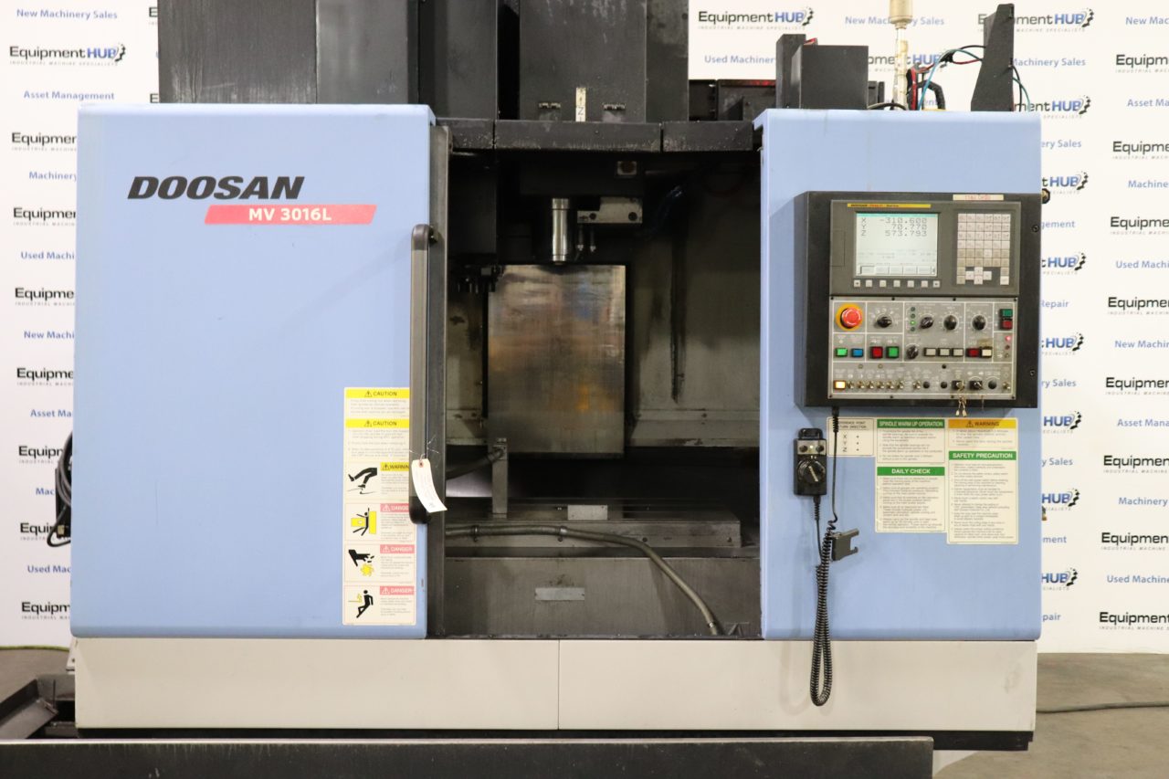 Doosan MV-3016L CNC VMC Vertical Machining Center - The Equipment Hub