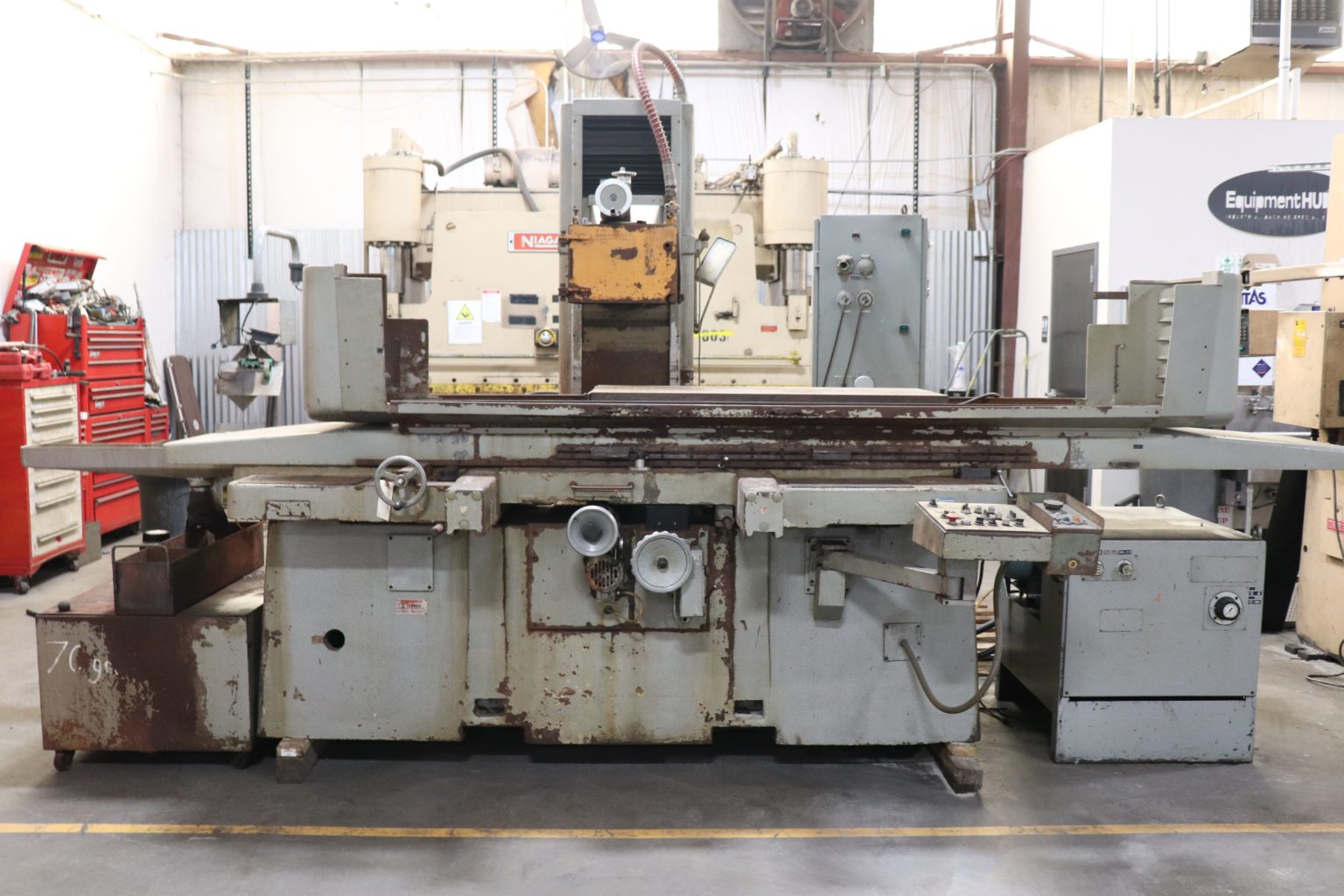 Blohm HFS-512 48" x 20" Hydraulic Surface Grinder - The Equipment Hub