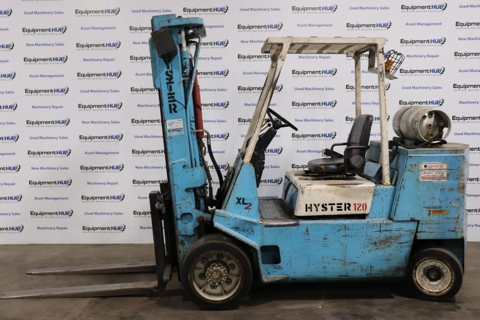 Hyster S120XLS 12,000 Lb. Capacity Propane Forklift - The Equipment Hub