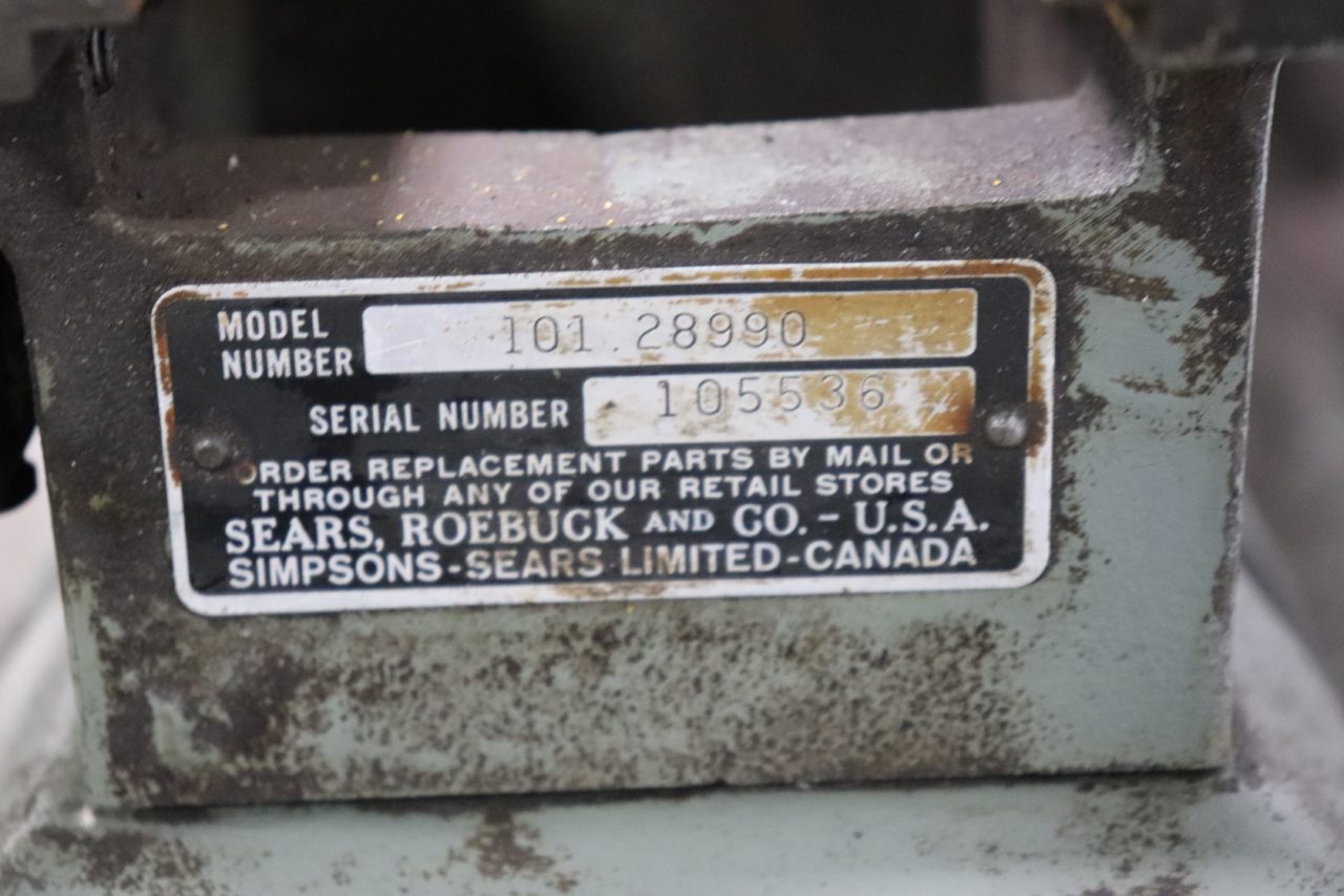 Sears Craftsman 101 28990 12" x 36" Toolroom Lathe - The Equipment Hub