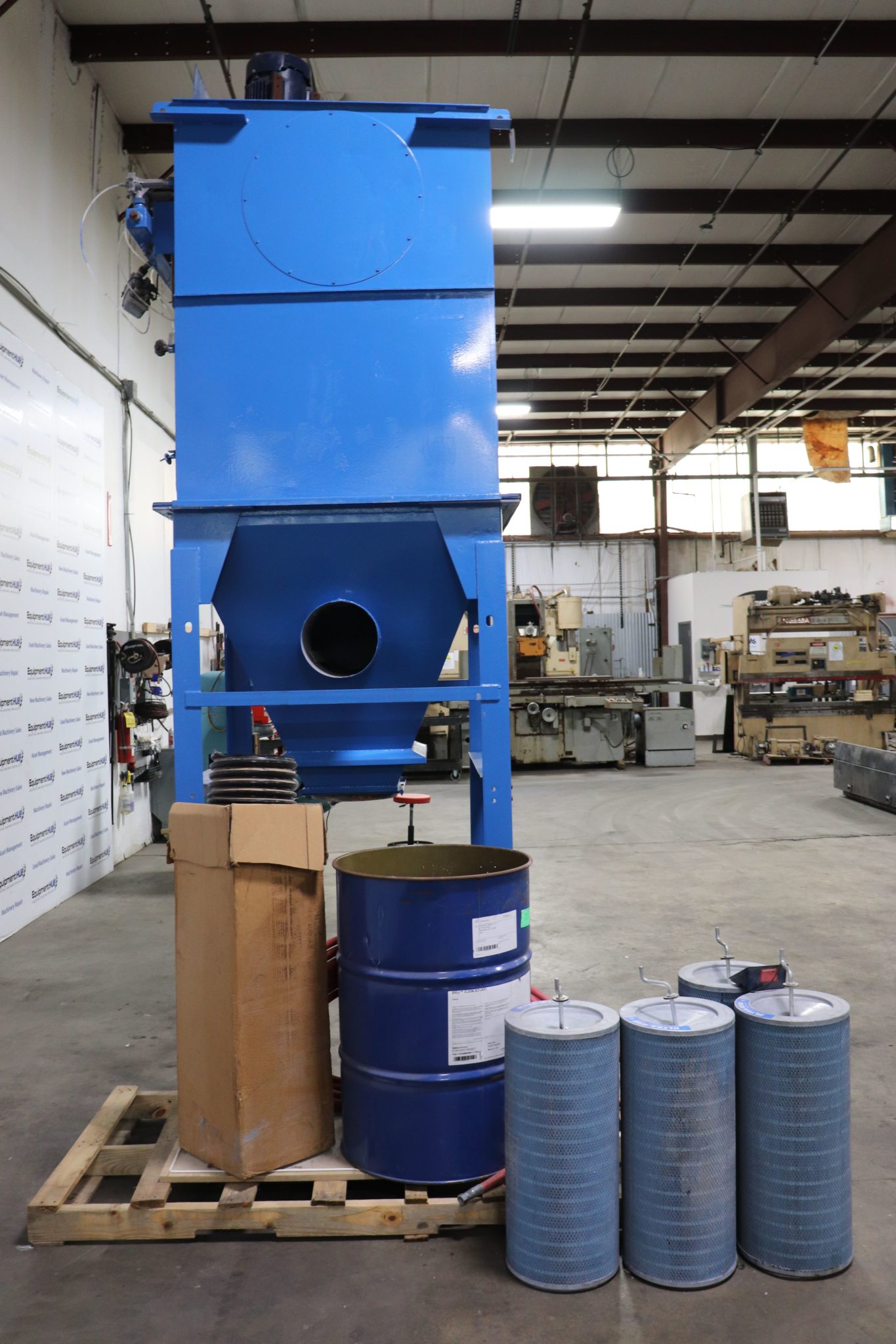 Donaldson Torit TD-1150-155 6 Cartridge 3000 CFM 7.5HP Dust Collector ...