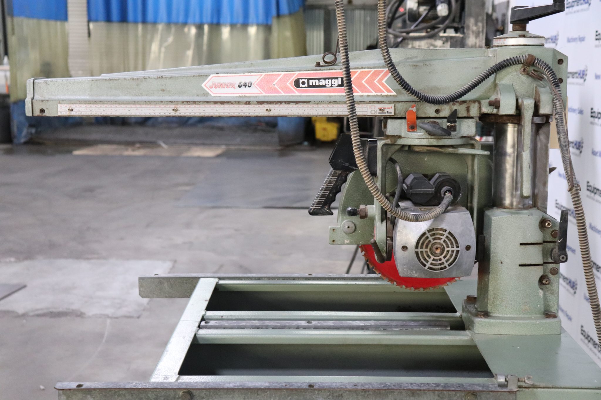 Maggi Junior 640 12" Radial Arm Saw - The Equipment Hub