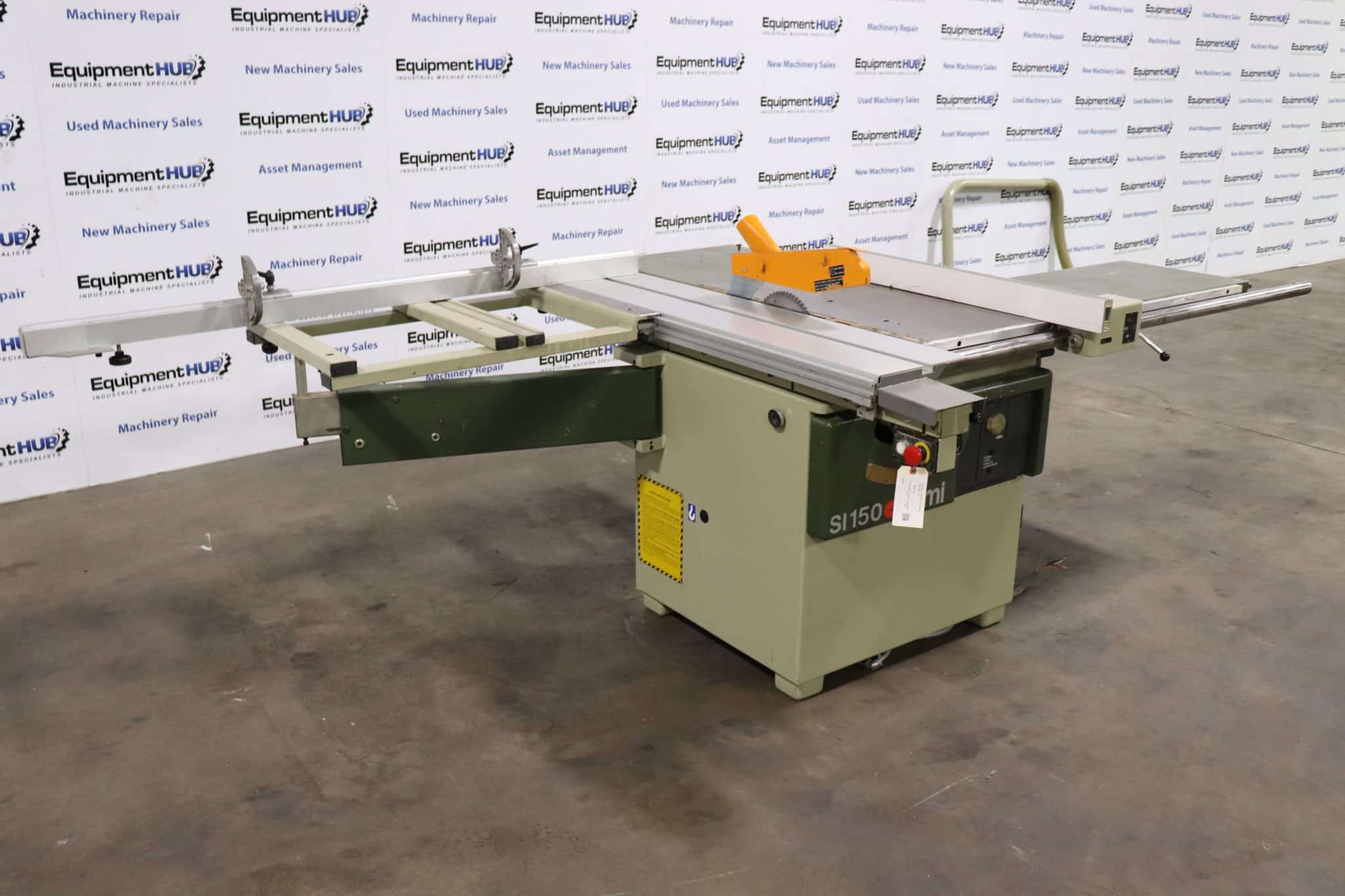 SCMI SI150 Sliding Table Saw - The Equipment Hub