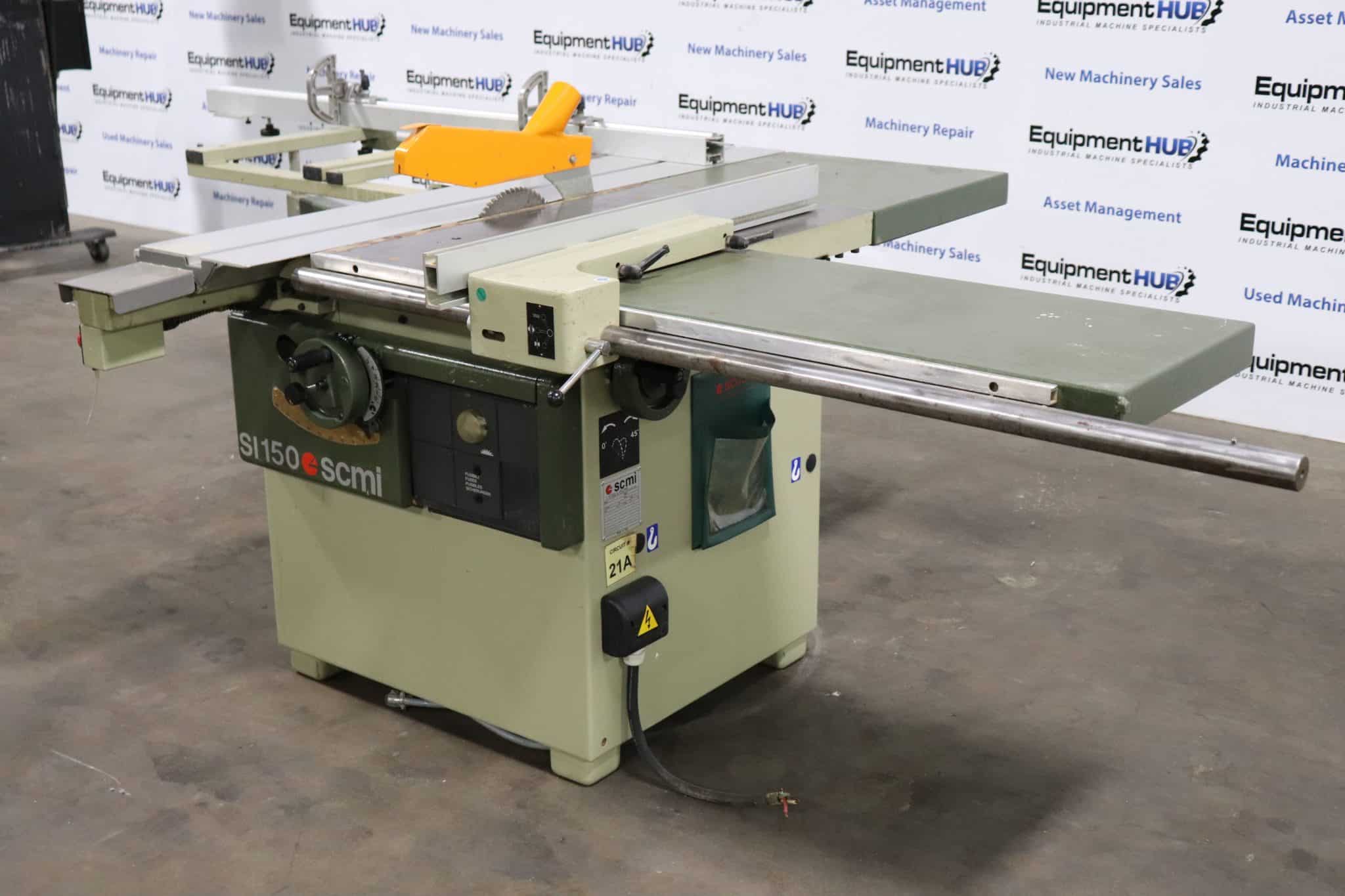 SCMI SI150 Sliding Table Saw - The Equipment Hub