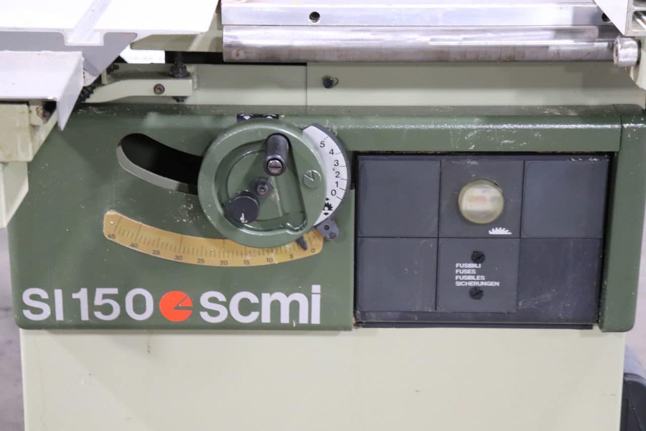SCMI SI150 Sliding Table Saw - The Equipment Hub