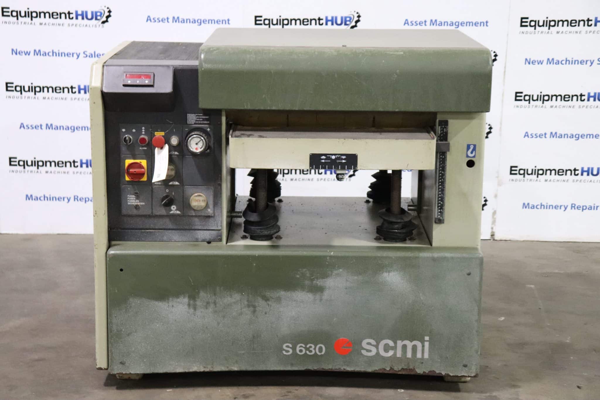 SCMI S630 24" Planer, Motorized Table Height Adjustment w/ DRO - The ...