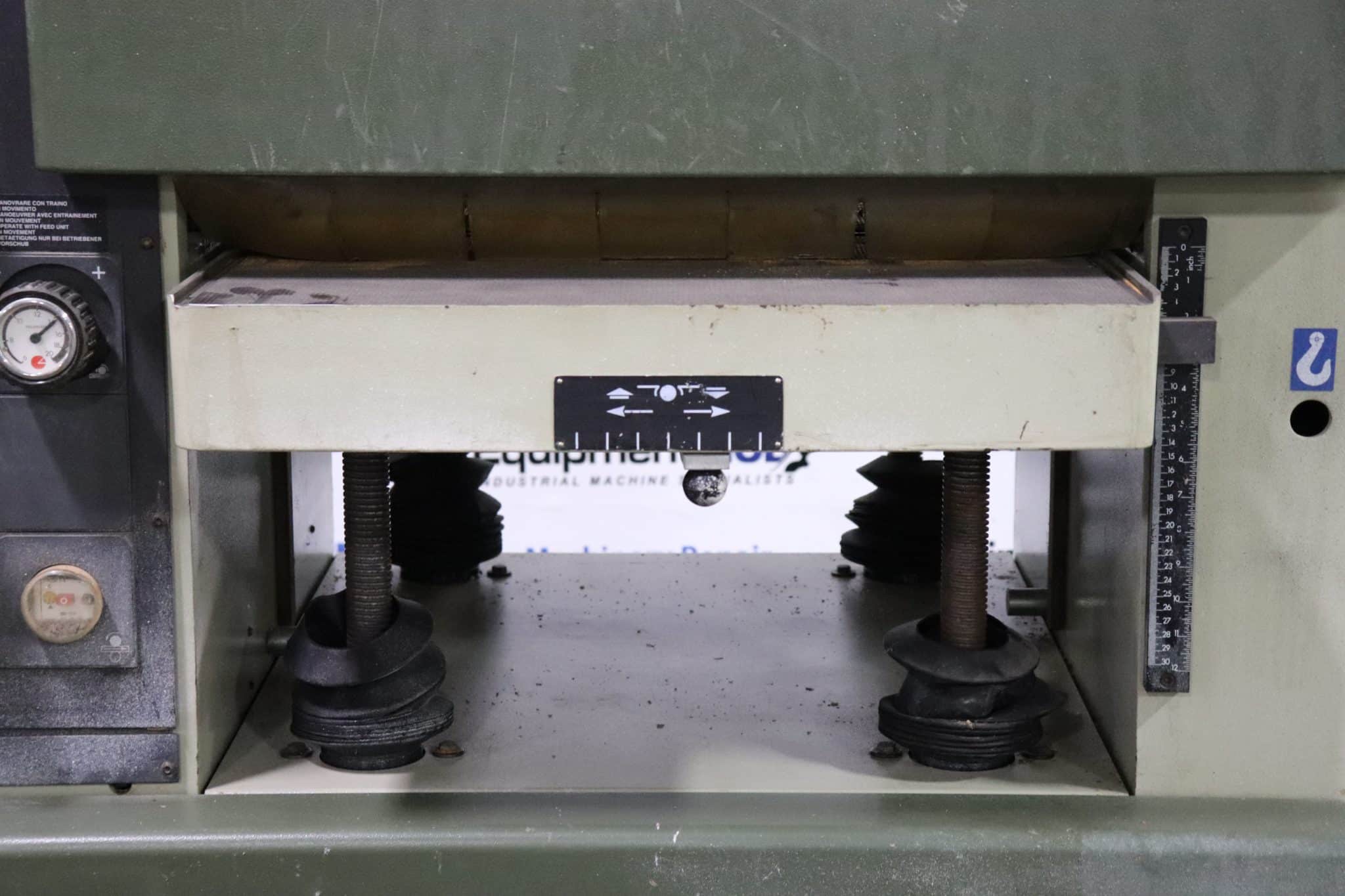 SCMI S630 24" Planer, Motorized Table Height Adjustment w/ DRO - The ...